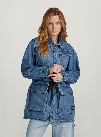 ウィメンズ ダブルデニム | デニムオンデニム | G-Star RAW®