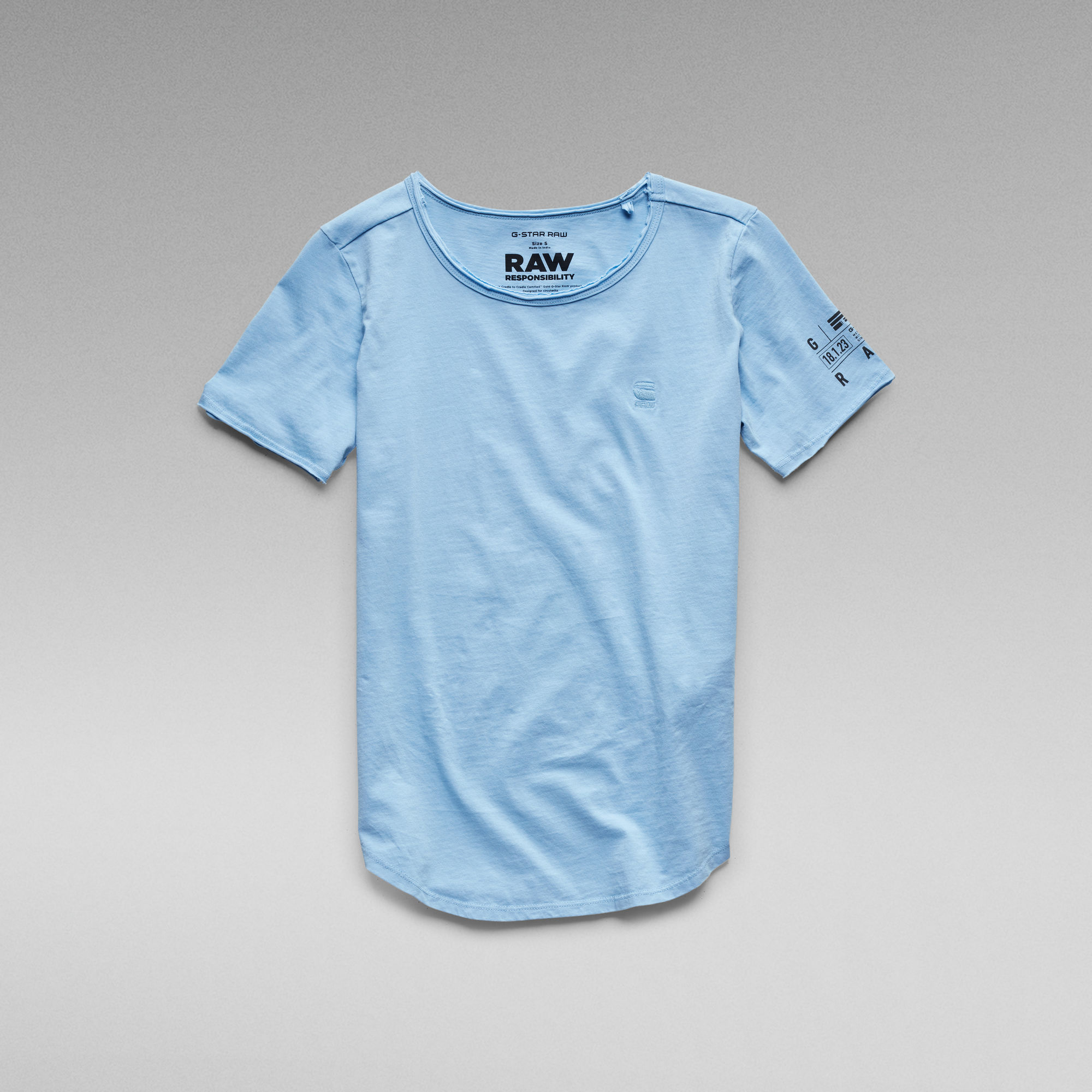 Mysid Optic Slim Top C | Women | Medium blue | G-STAR Outlet