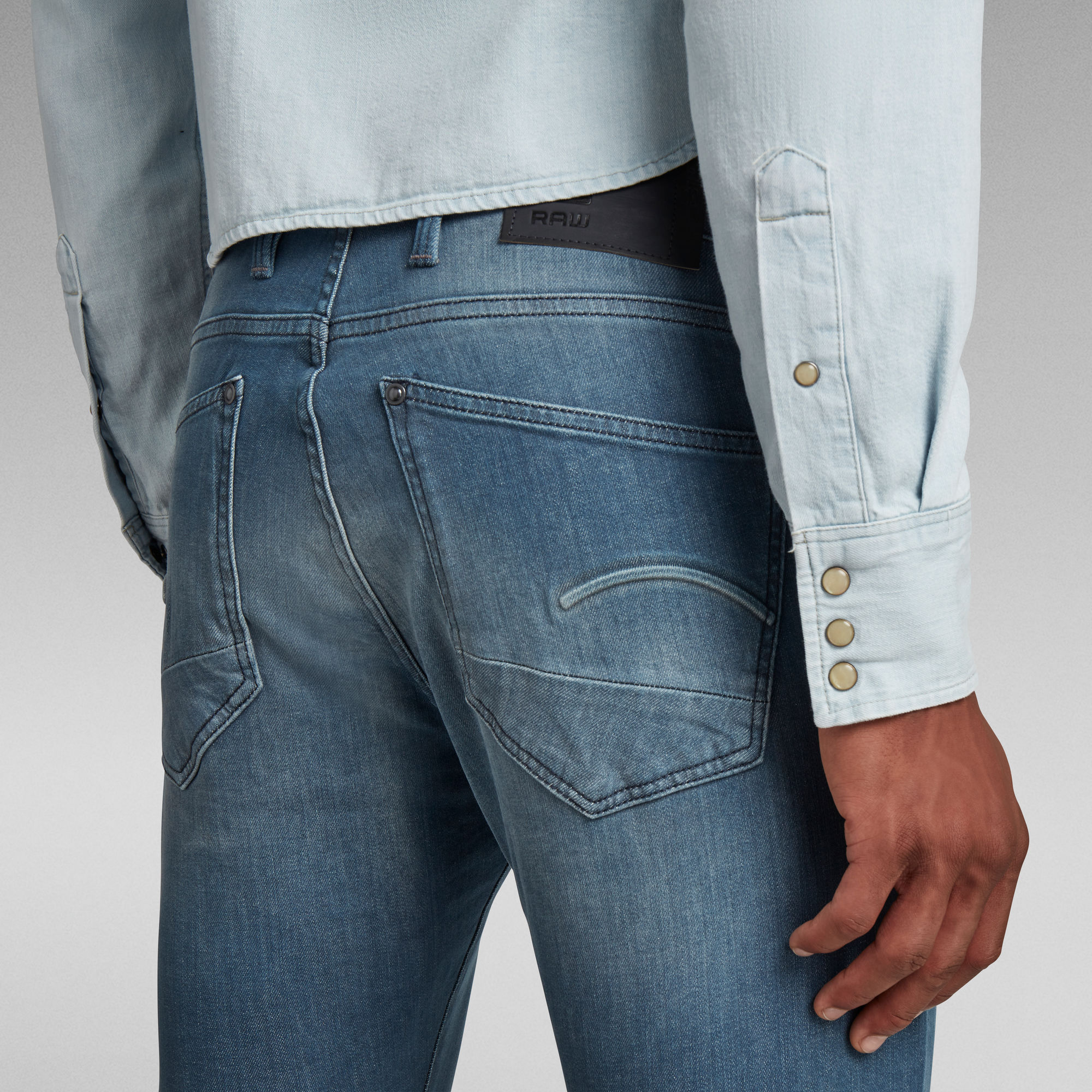 Revend FWD Skinny Jeans | Men - Jeans | Dark blue | G-STAR Outlet