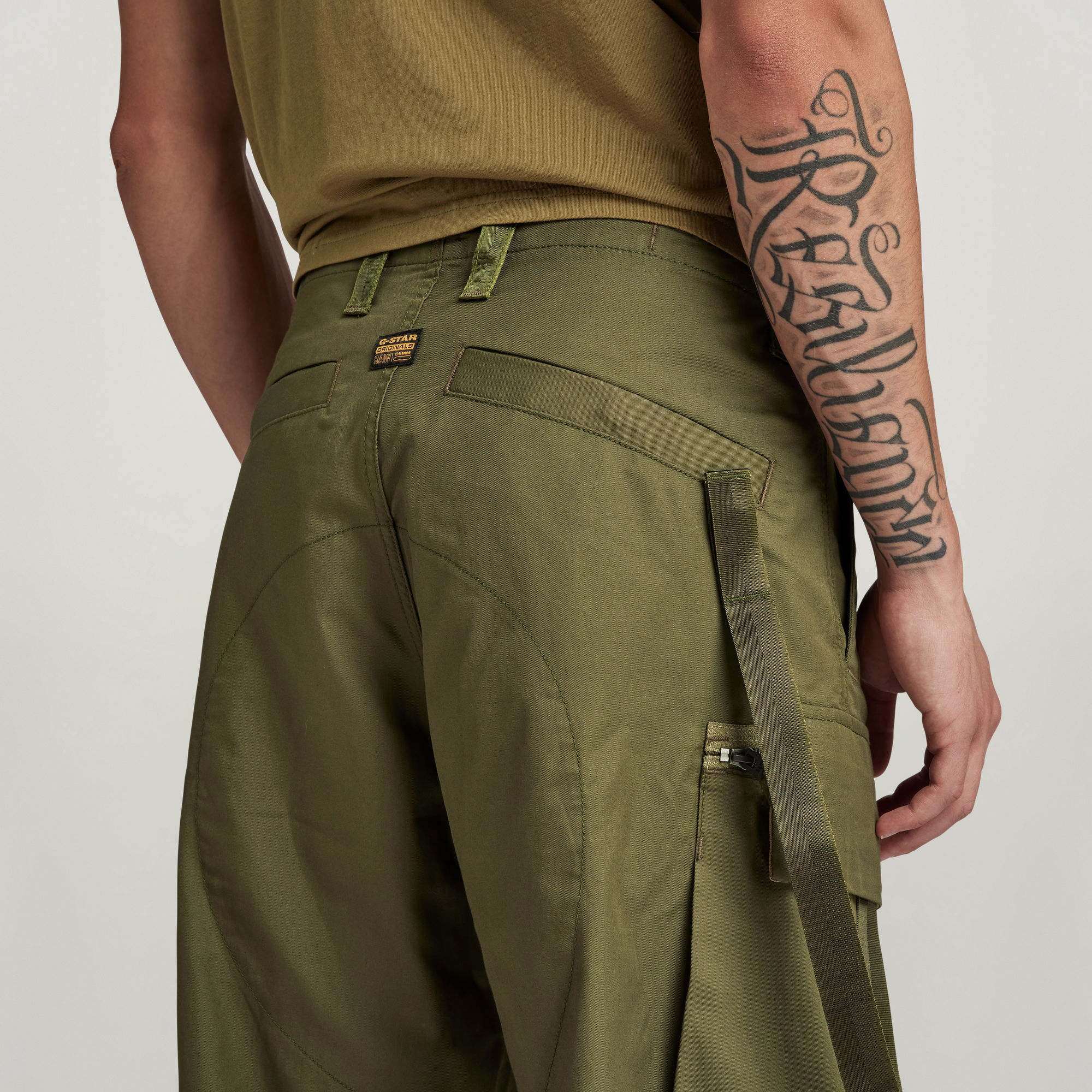 R-3N Balloon Cargo Pants | Men - Pants | Green | G-STAR Outlet