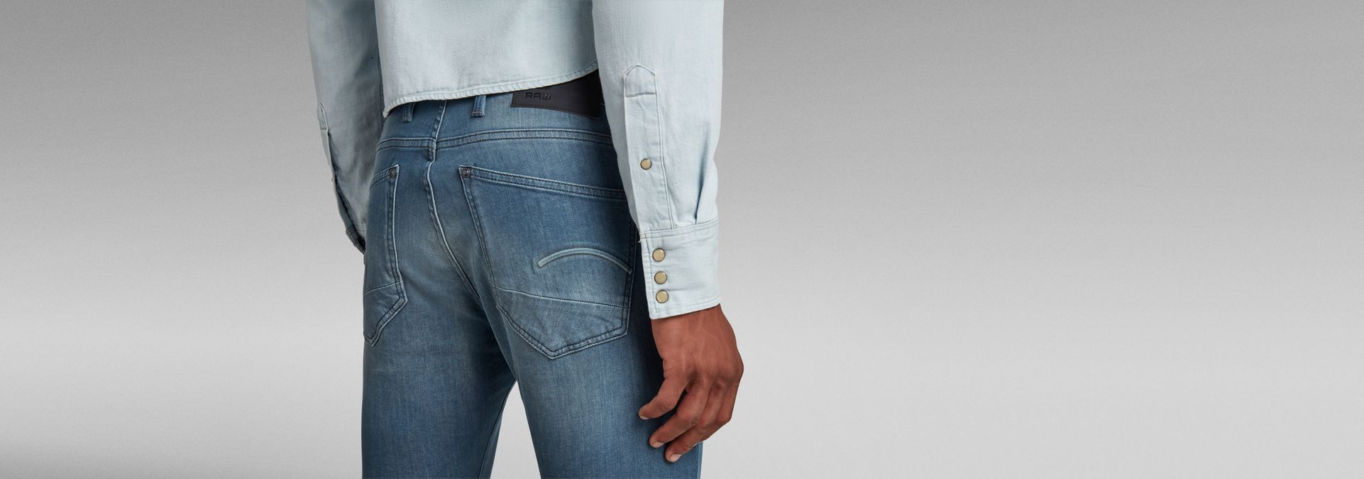 Revend FWD Skinny Jeans | Men - Jeans | Dark blue | G-STAR Outlet