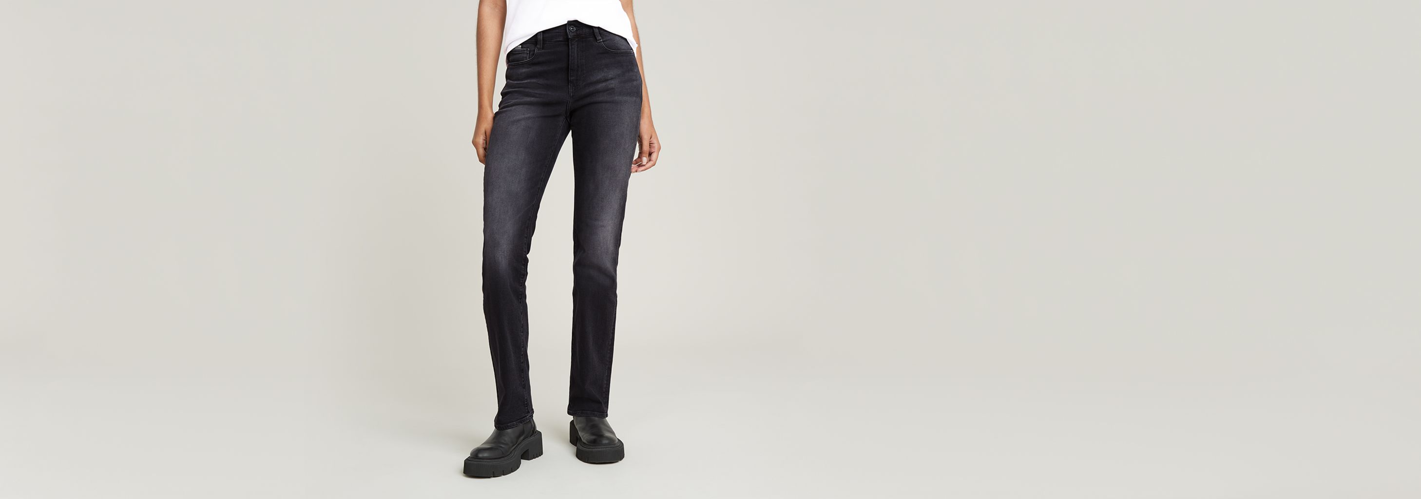 Strace Straight Jeans | Black | G-STAR® US Strace Straight Jeans | Black | G-STAR® US