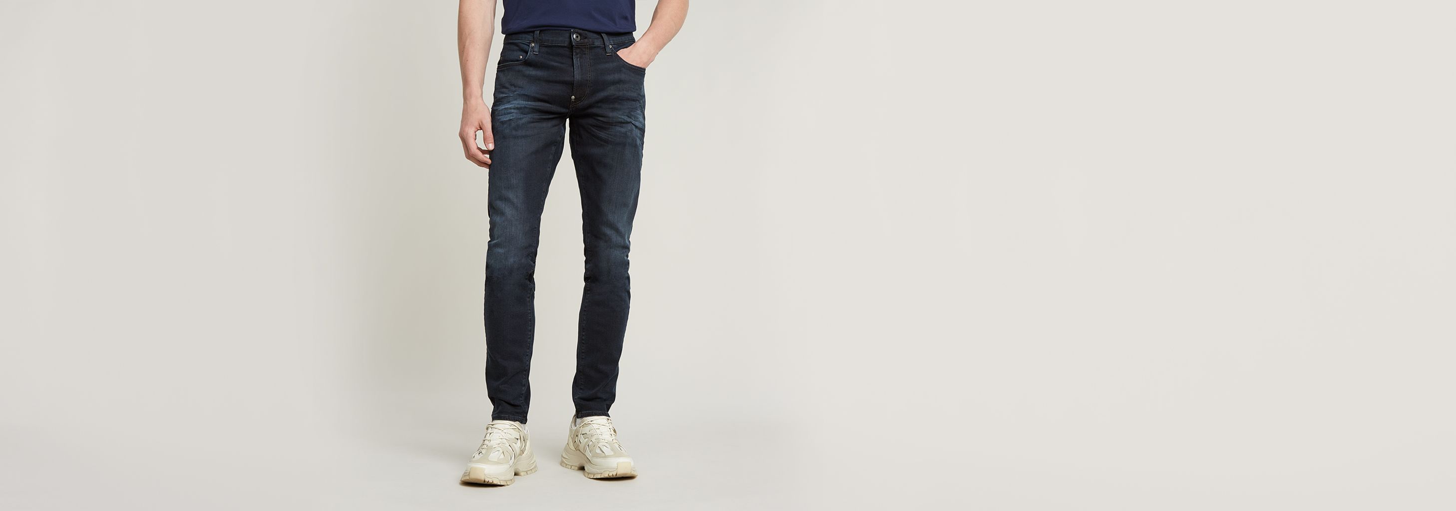 Revend FWD Skinny Jeans | ダークブルー | G-STAR® JP Revend FWD Skinny Jeans | ダークブルー | G-STAR® JP