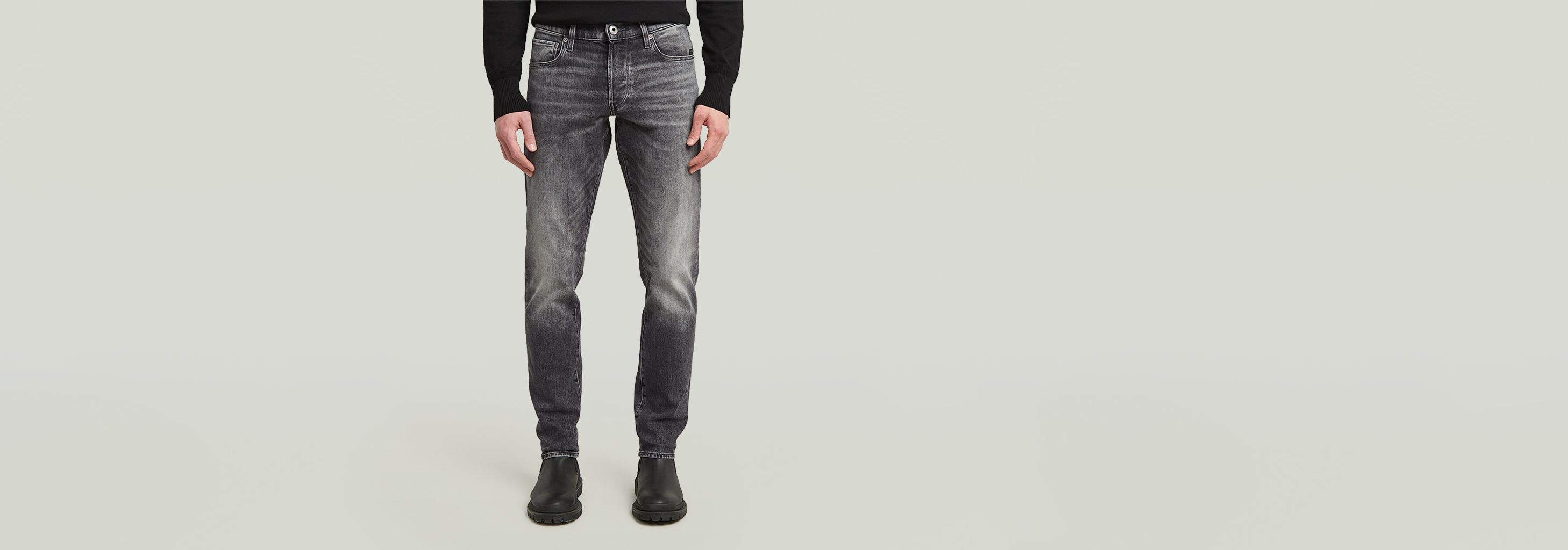 3301 Regular Tapered Jeans | グレー | G-STAR® JP