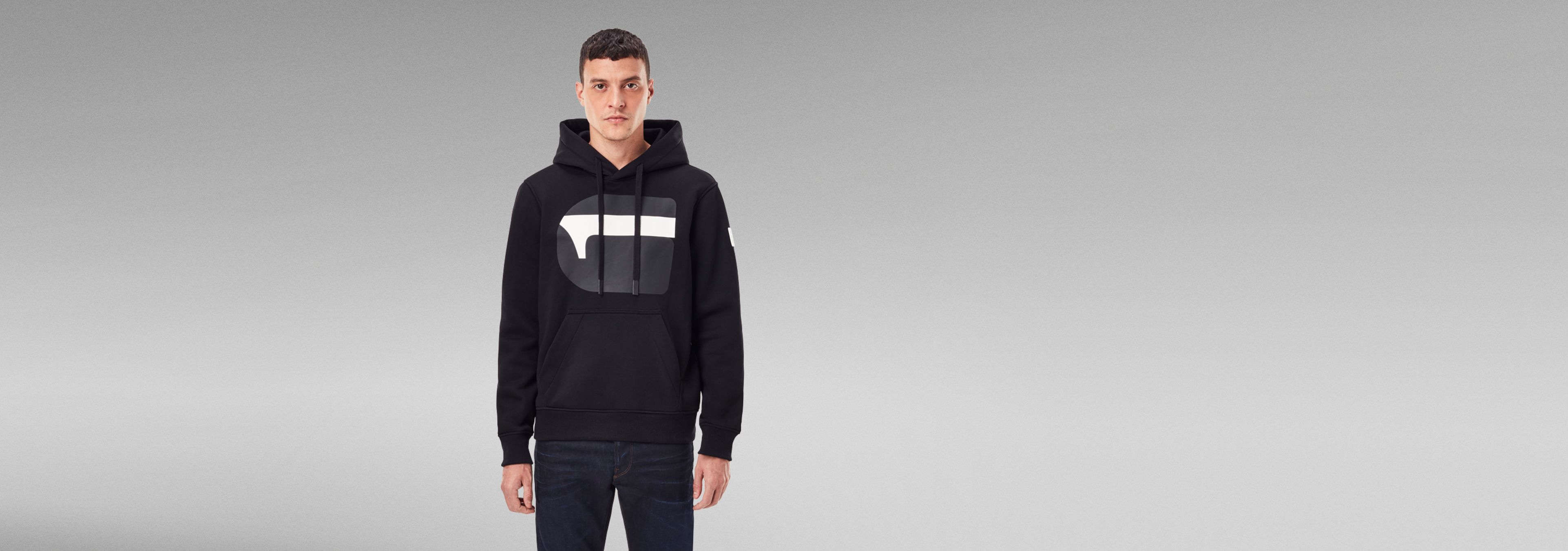 G Raw Hoodie | Black | G-Star RAW® ZA