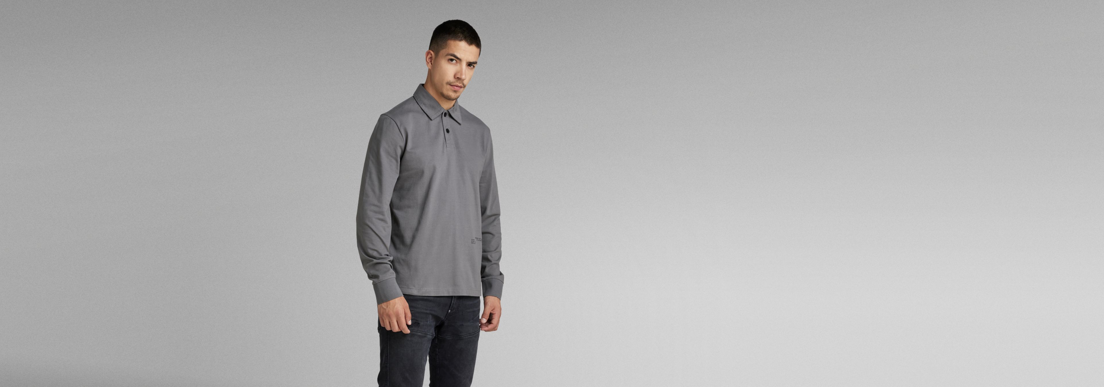 Polo Text | Gris | G-Star RAW® ES