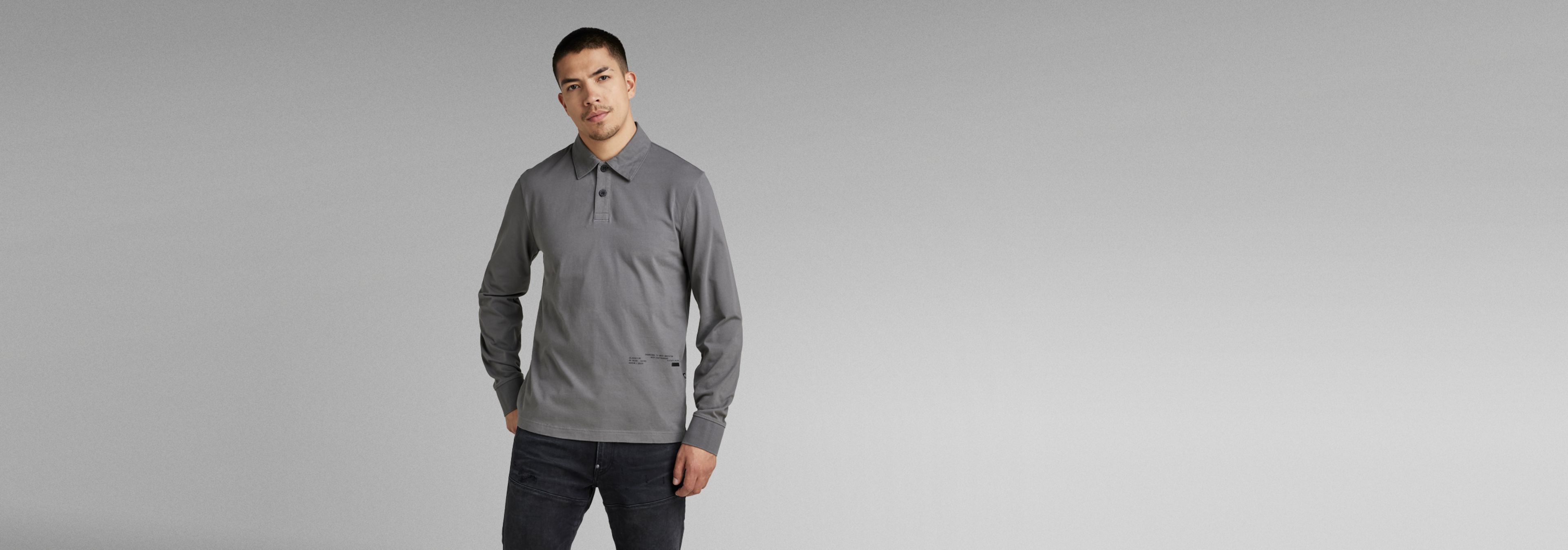 Polo Text | Gris | G-Star RAW® ES