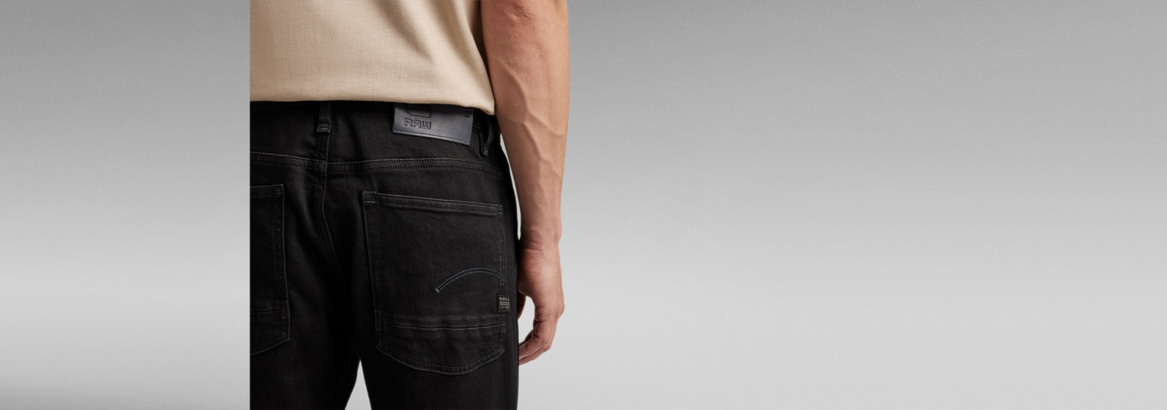 Pilot 3D Slim Jeans | Black | G-Star RAW® ZA