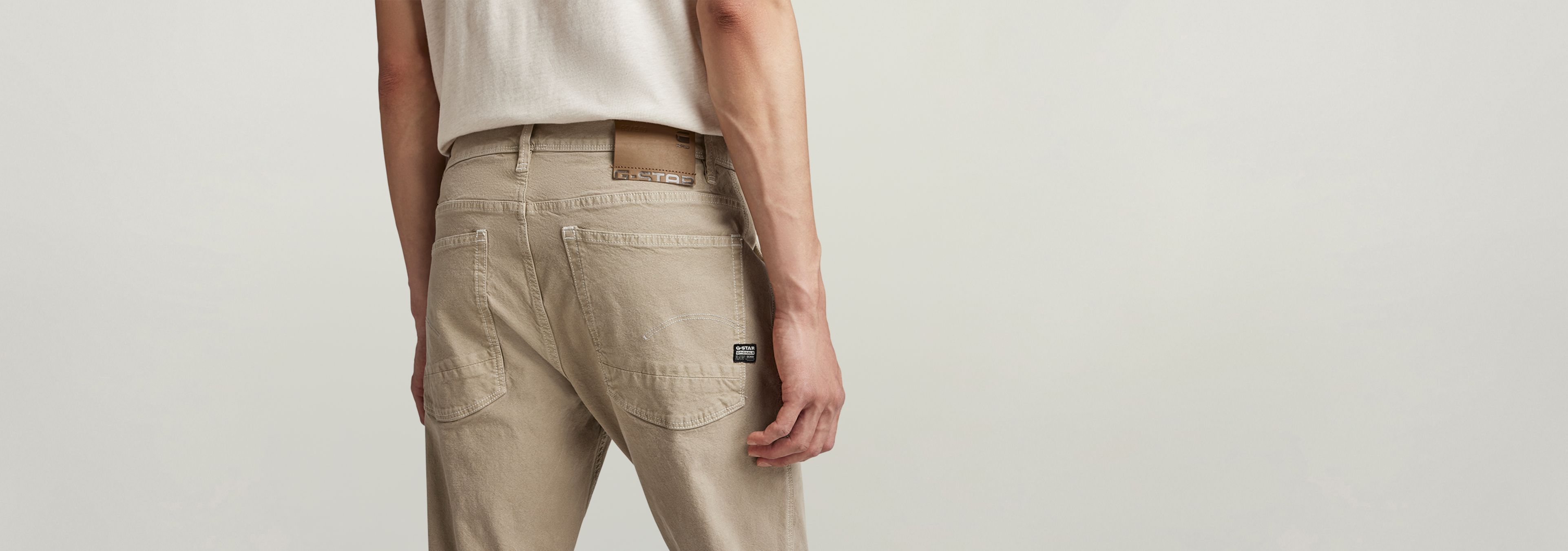 Jeans Pilot 3D Slim | Beige | G-Star RAW® ES