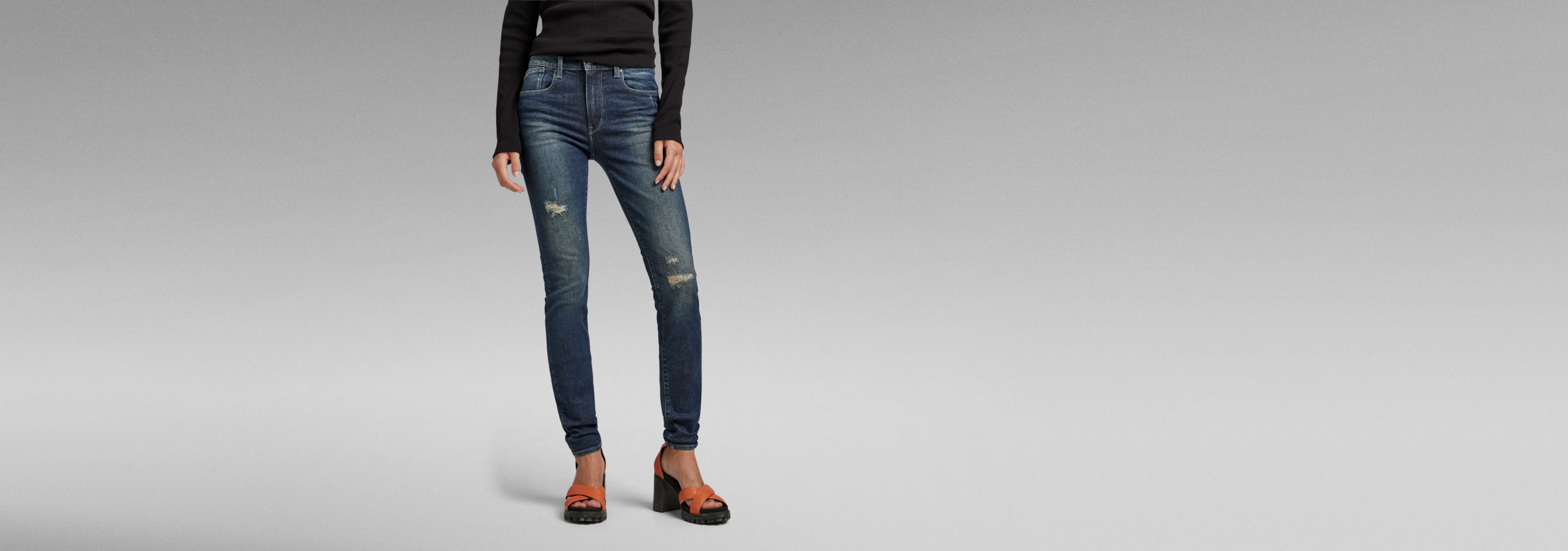 Lhana Skinny Jeans | Dark blue | G-Star RAW® AU