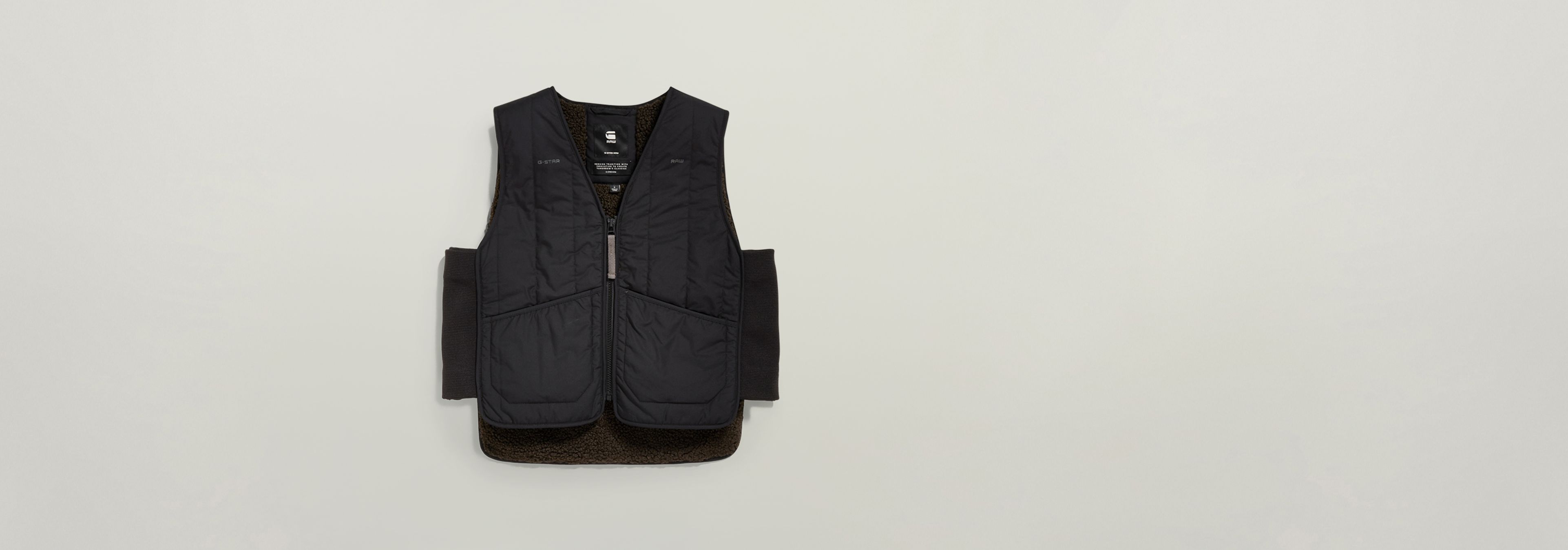 Chaleco Padded | Negro | G-Star RAW® ES