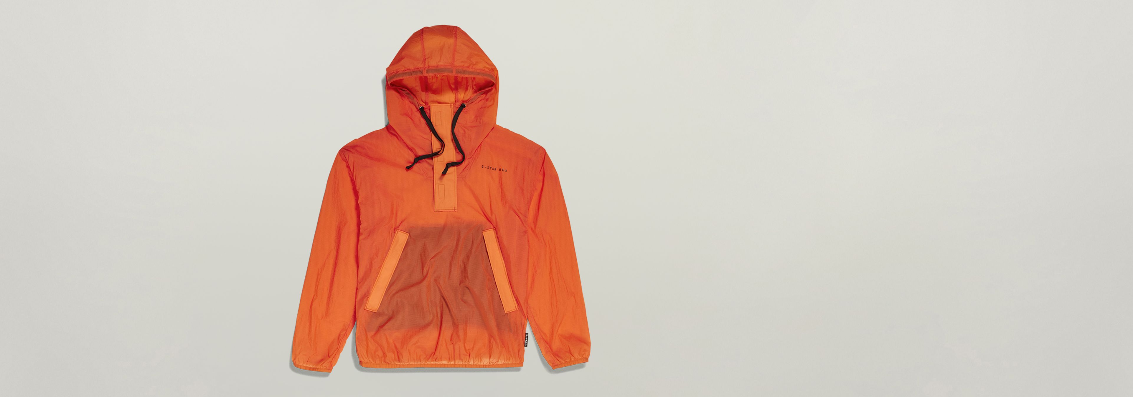 Windbreaker Shell Jacket | Orange | G-Star RAW® ZA
