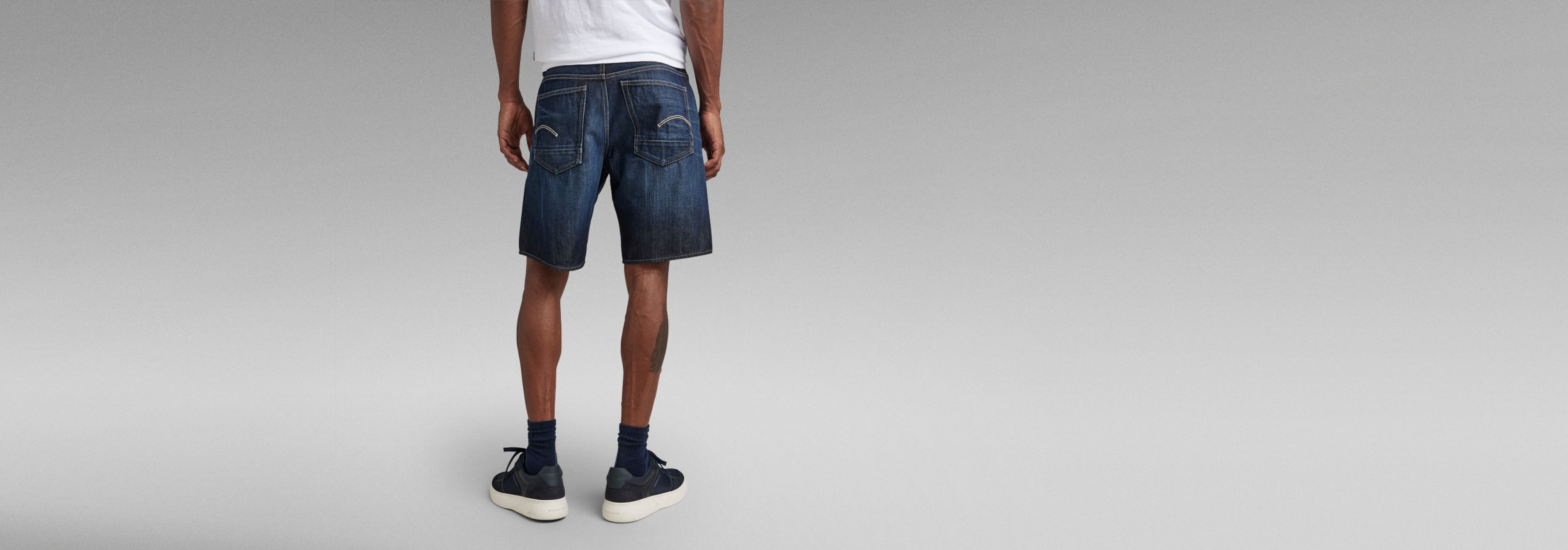 Triple A Denim Shorts | Dark blue | G-Star RAW® ZA
