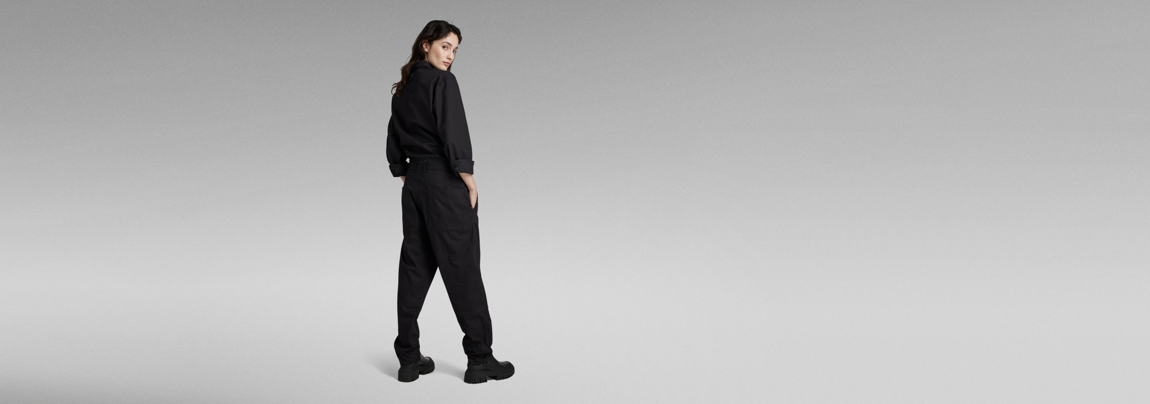 Salopette Unisex Utility | Noir | G-Star RAW® FR