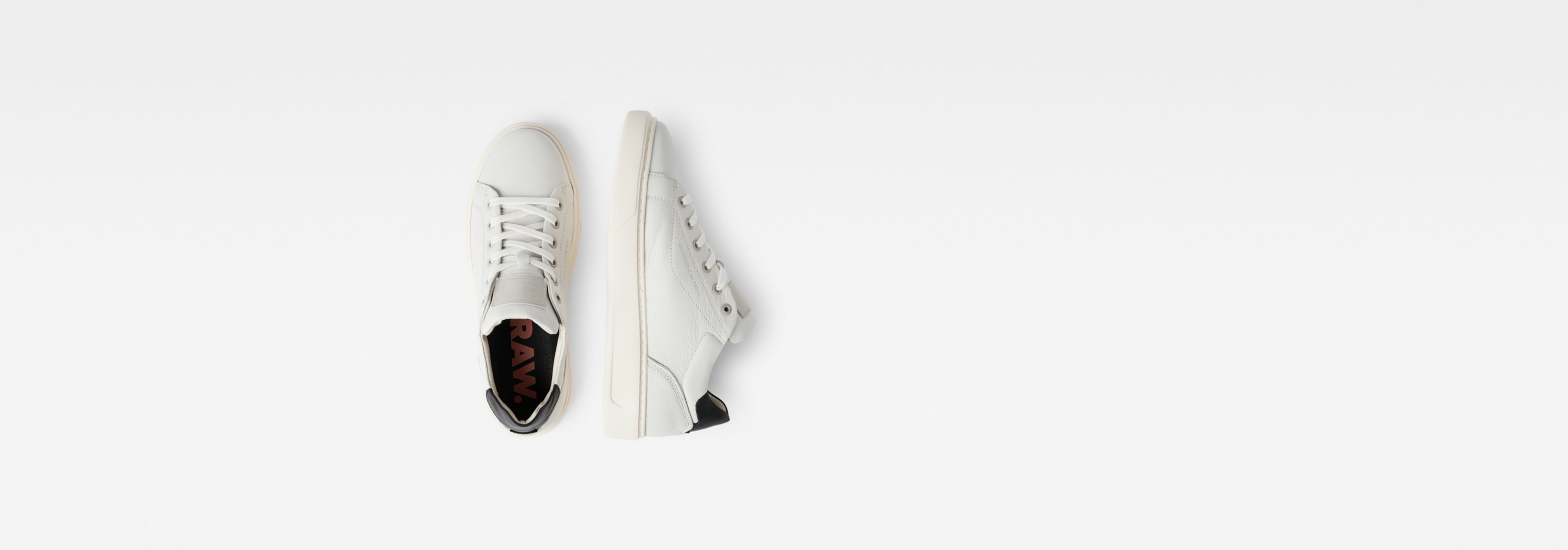 Rovic Leather Sneakers | White | G-Star RAW® ZA
