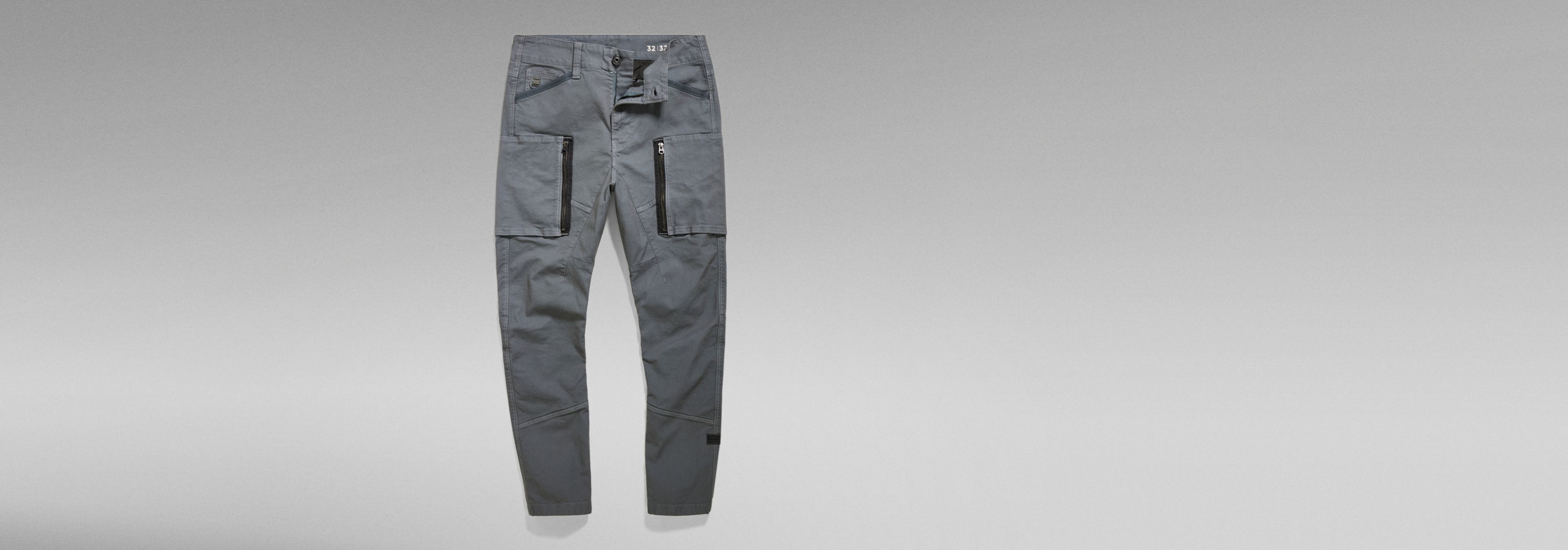 Zip Pocket 3D Skinny Cargo Pants | Grey | G-Star RAW® ZA