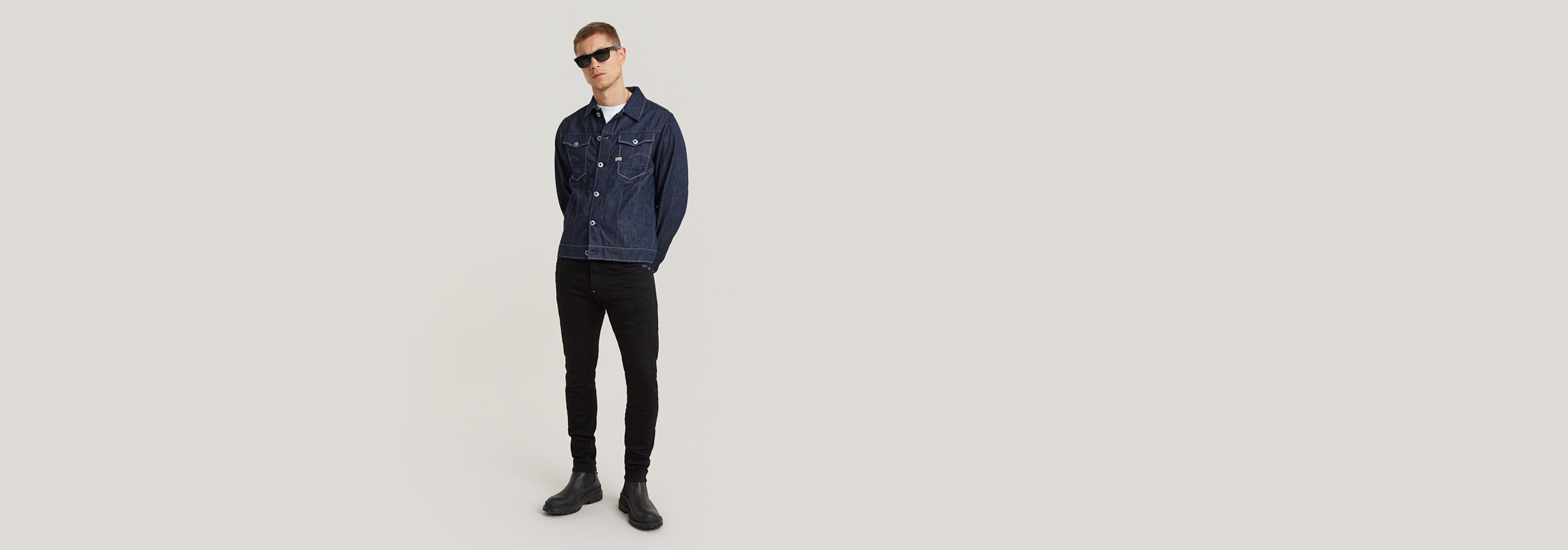 Revend Skinny Jeans | Black | G-Star RAW® ZA