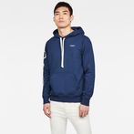 Bird GR Hooded Sweater | Chocolate Berry | G-Star RAW®