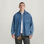 Unisex Oversized Boxy Fit Overshirt | Multi color | G-STAR® US