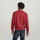Multi Colored RAW. Sweater | Red | G-Star RAW®
