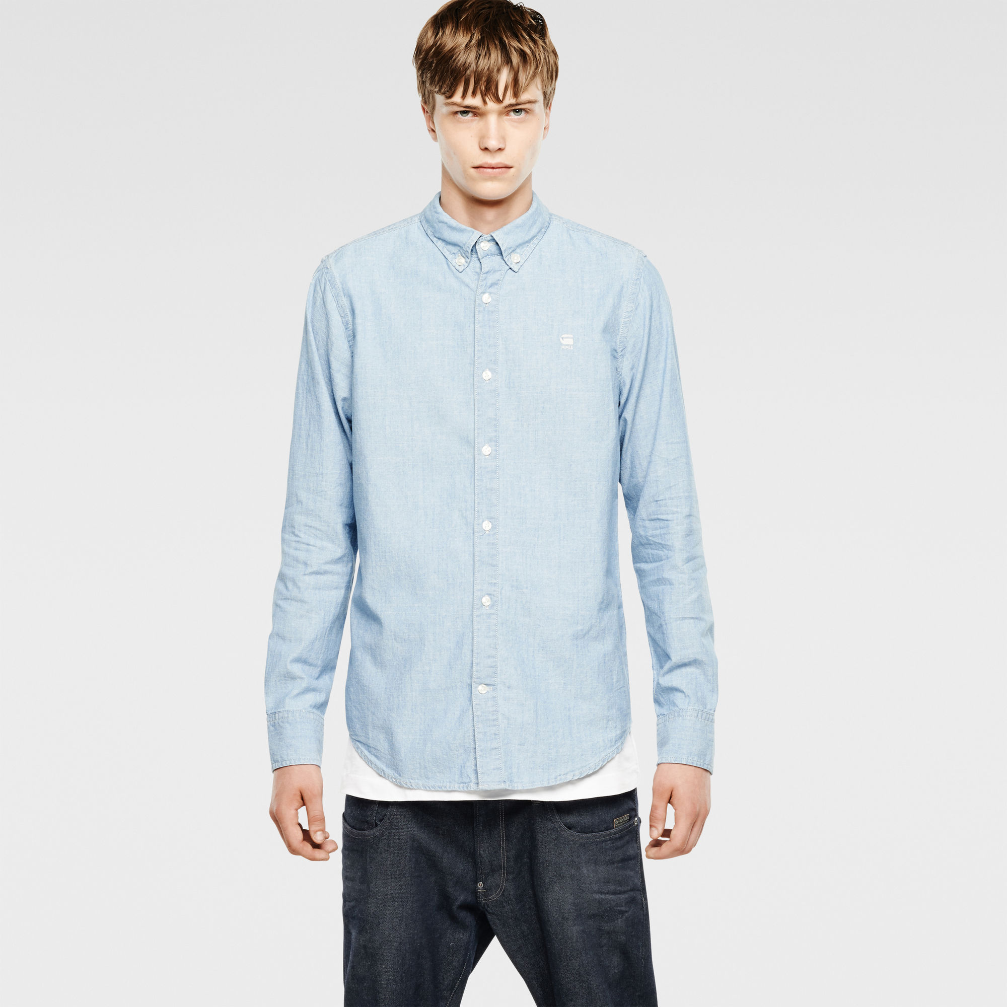 Core BTD Shirt | Light blue | G-STAR®