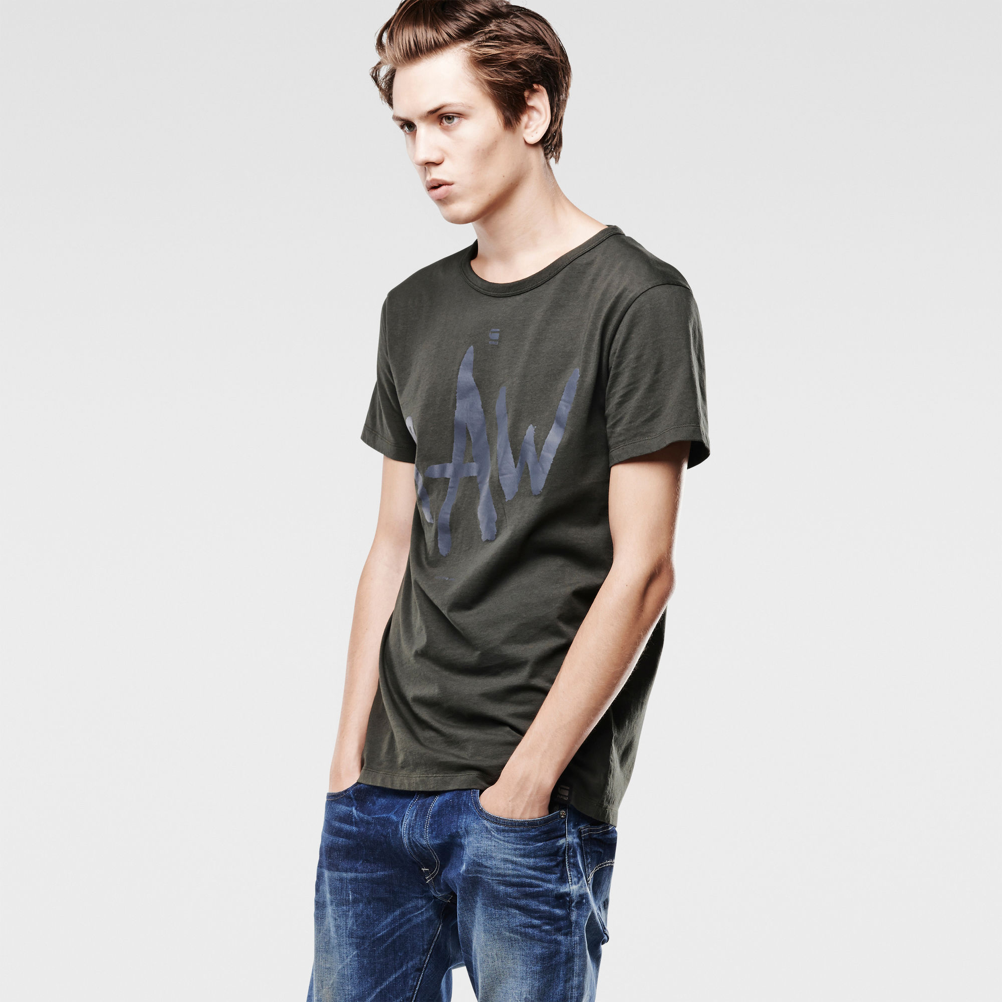 rad 3 r rt ss/cmp jsy/dk cmbt | Grey | G-Star RAW®