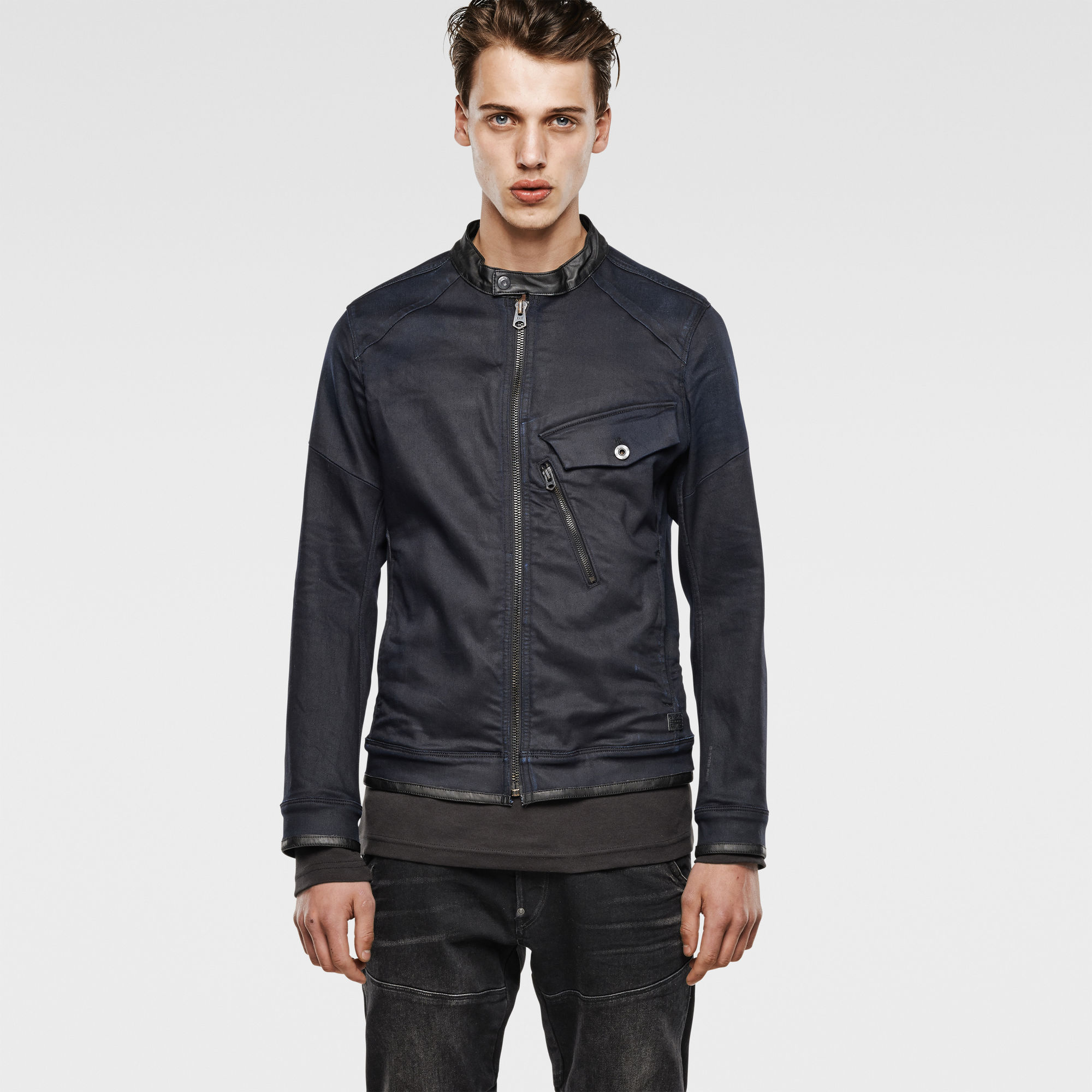 Revend Slim 3D Jacket | Dark blue | G-STAR®