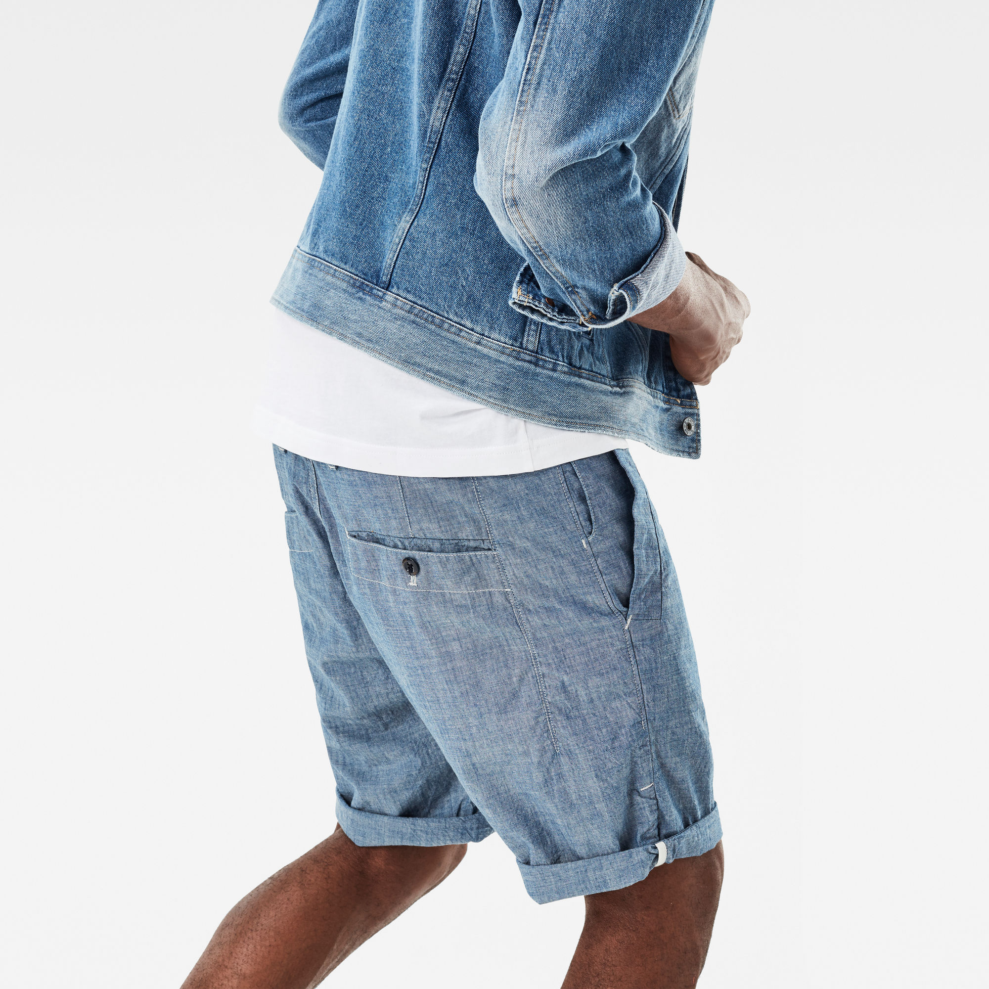 Bronson 1/2 Length Shorts | Light blue | G-Star RAW®
