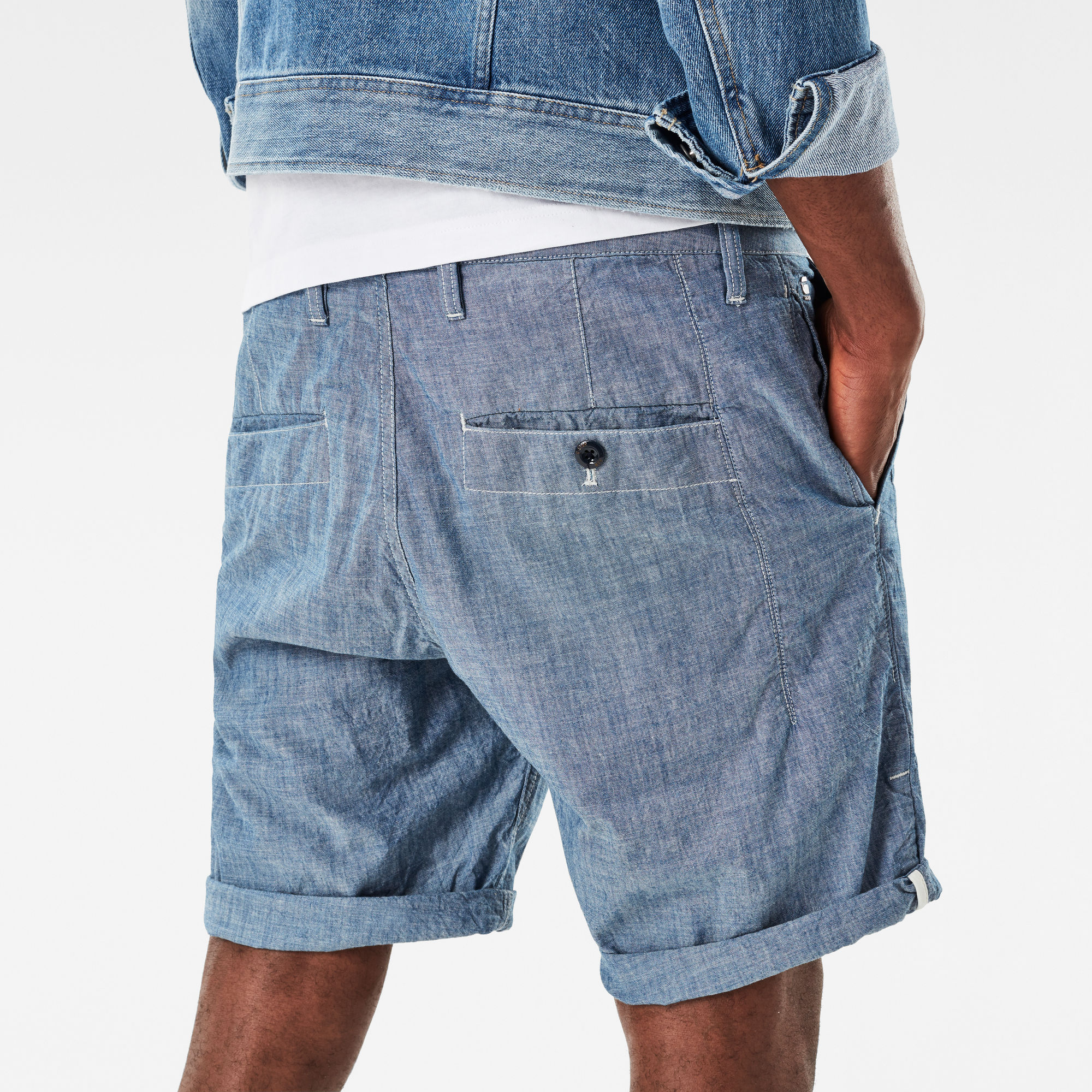 Bronson 1/2 Length Shorts | Light blue | G-Star RAW®