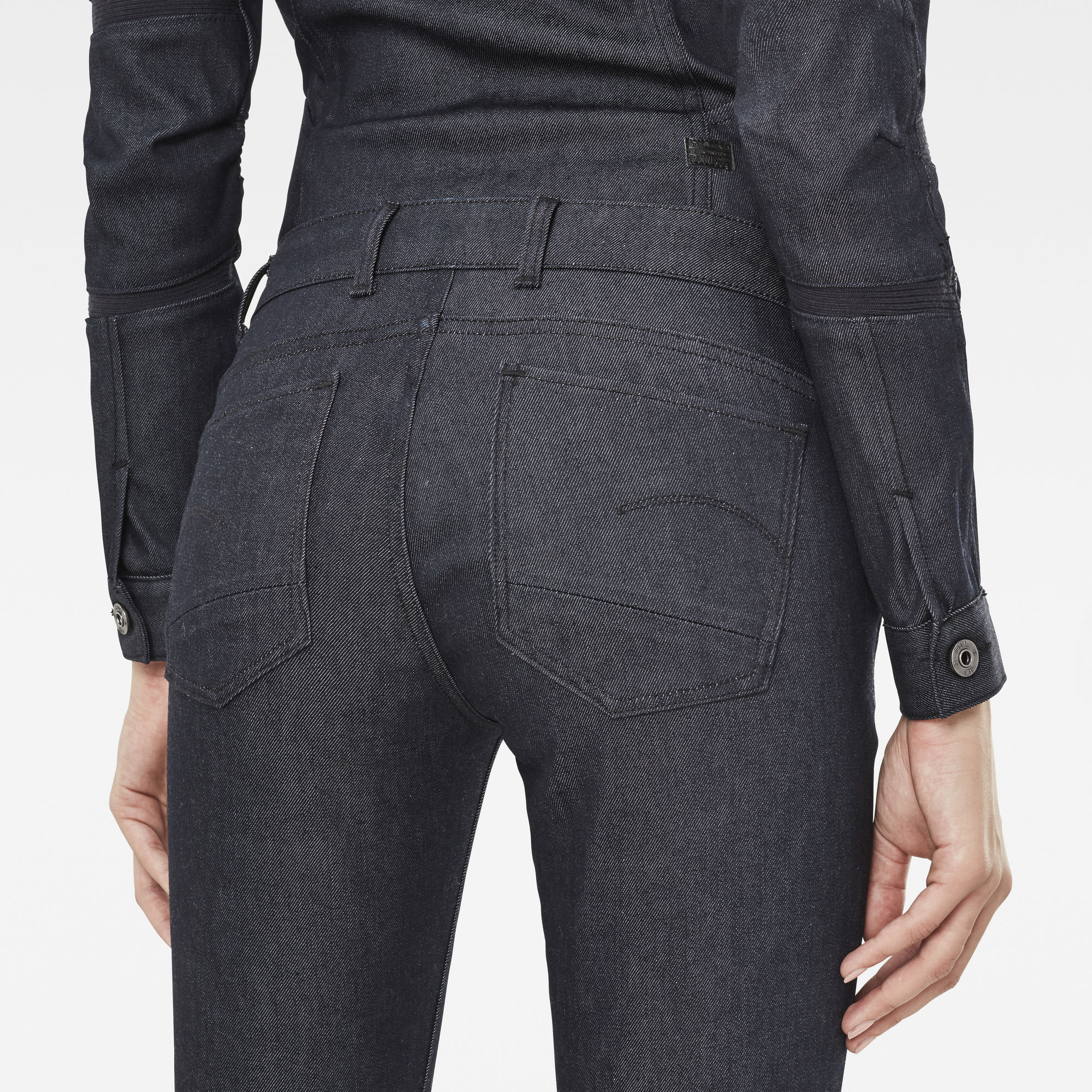 Motac Deconstructed 3D Mid Waist Skinny Jeans | G-Star RAW®