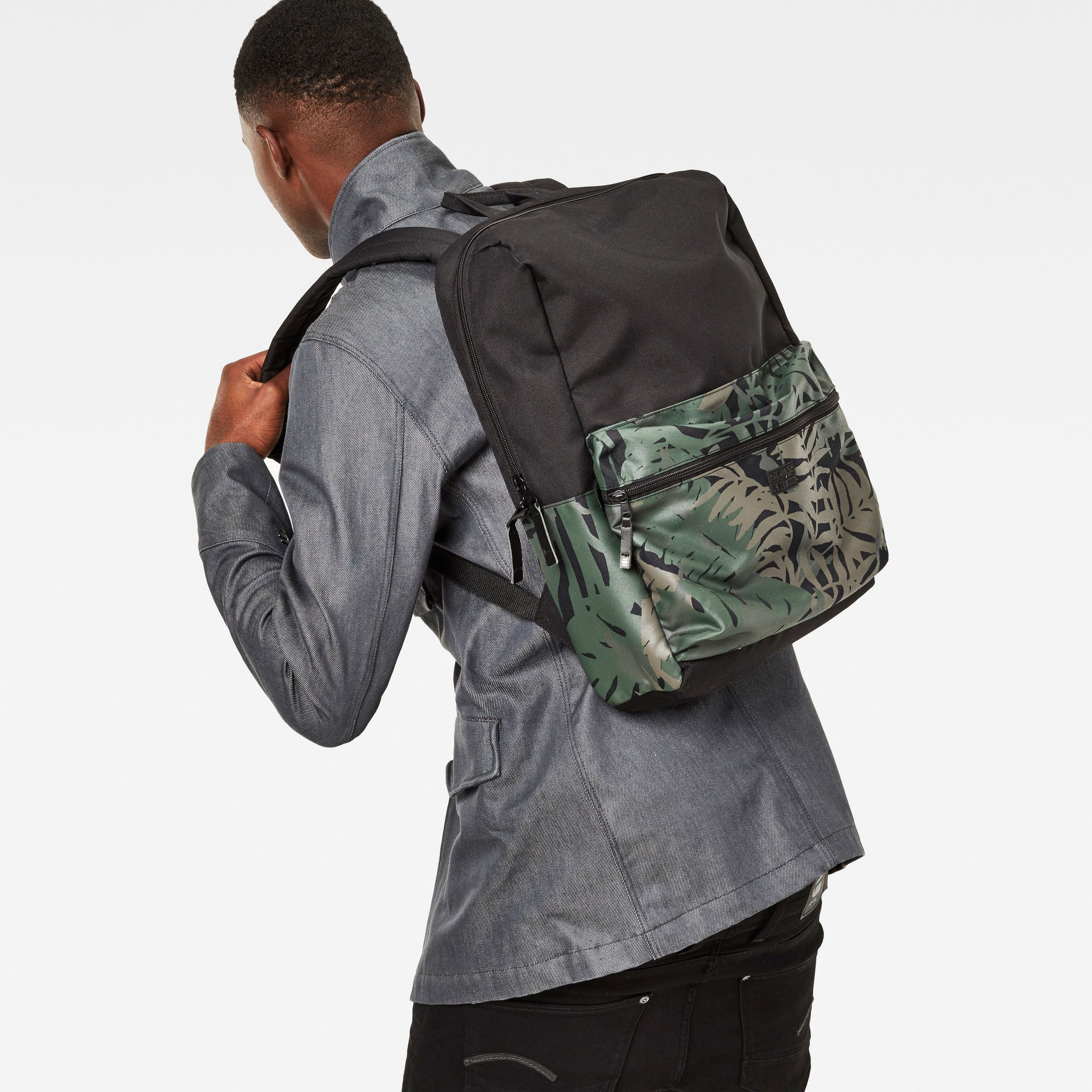 Estan Pattern Backpack | Black | G-Star RAW®