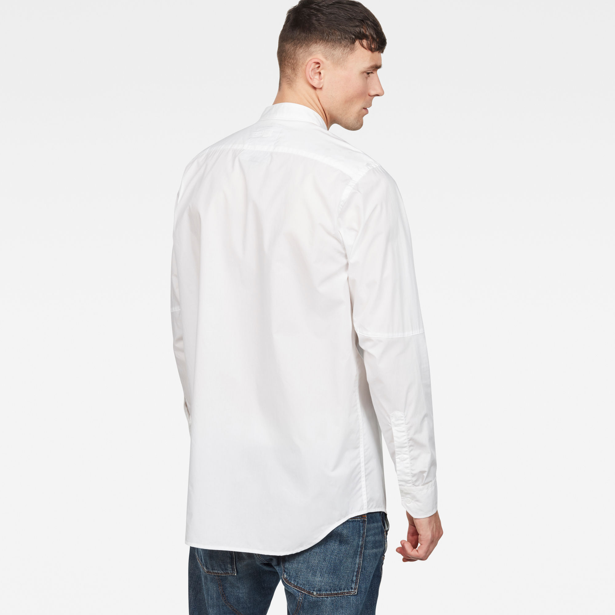 Stalt Loose long Shirt | White | G-Star RAW®