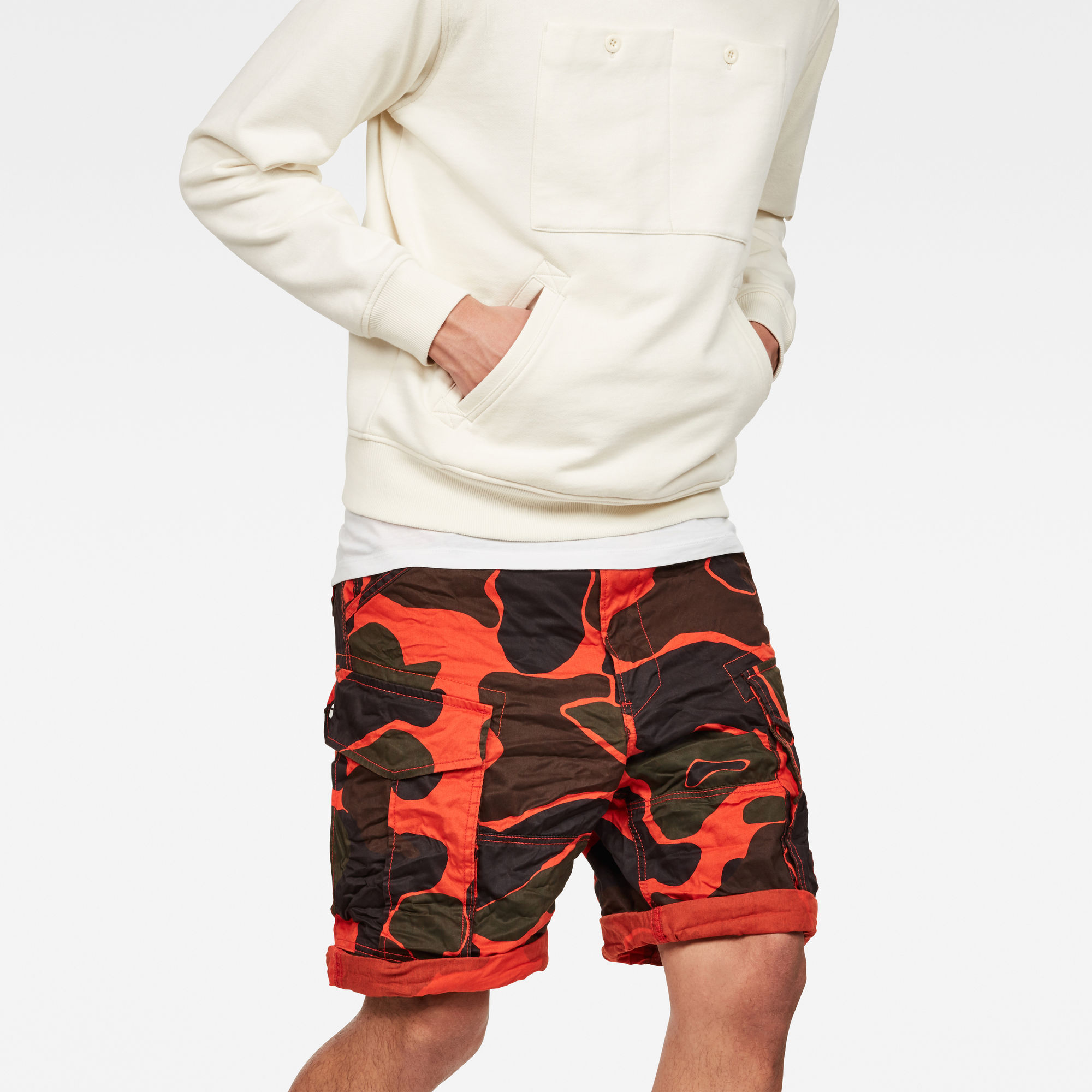 Rovic Loose Shorts | Orange | G-Star RAW®