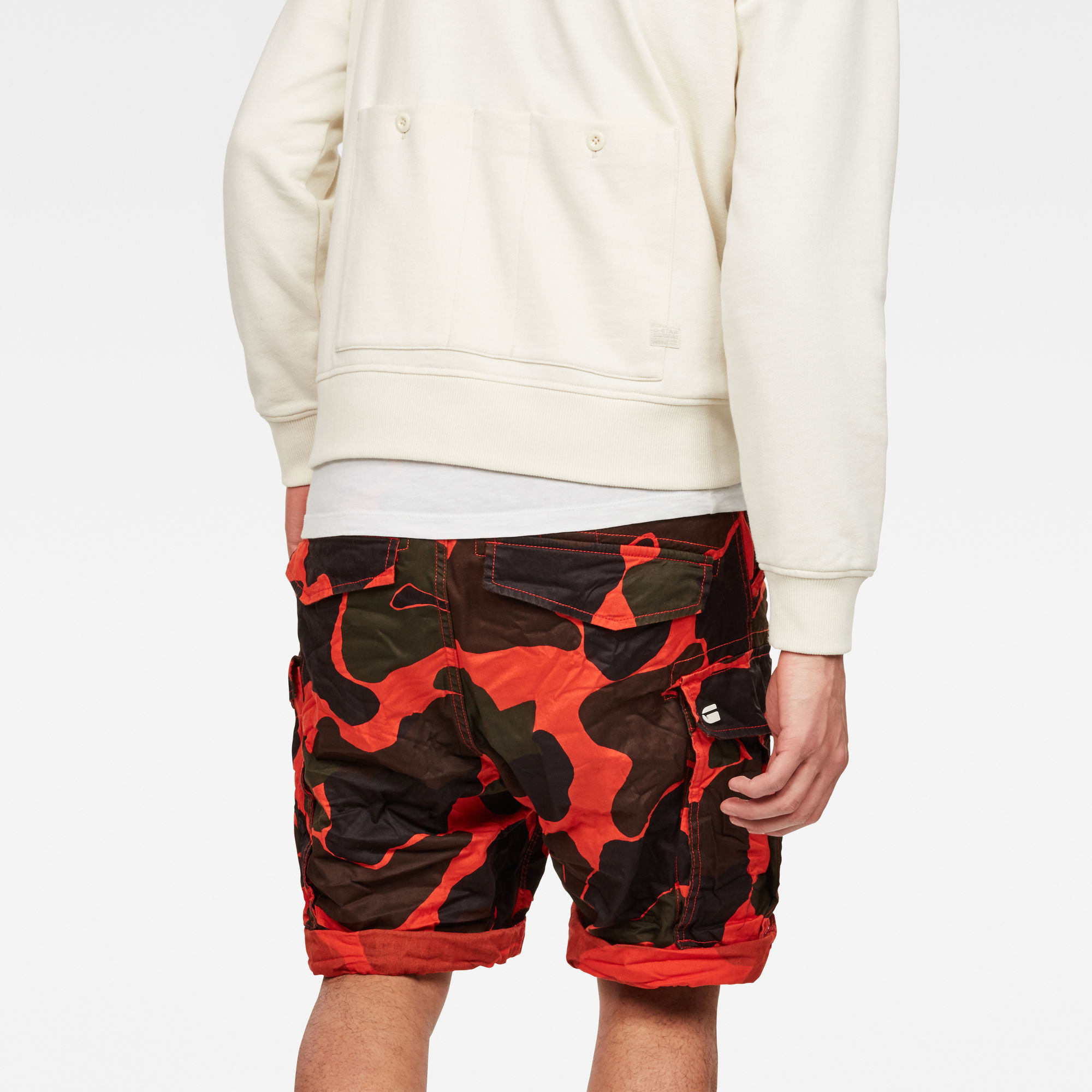 Rovic Loose Shorts | Orange | G-Star RAW®