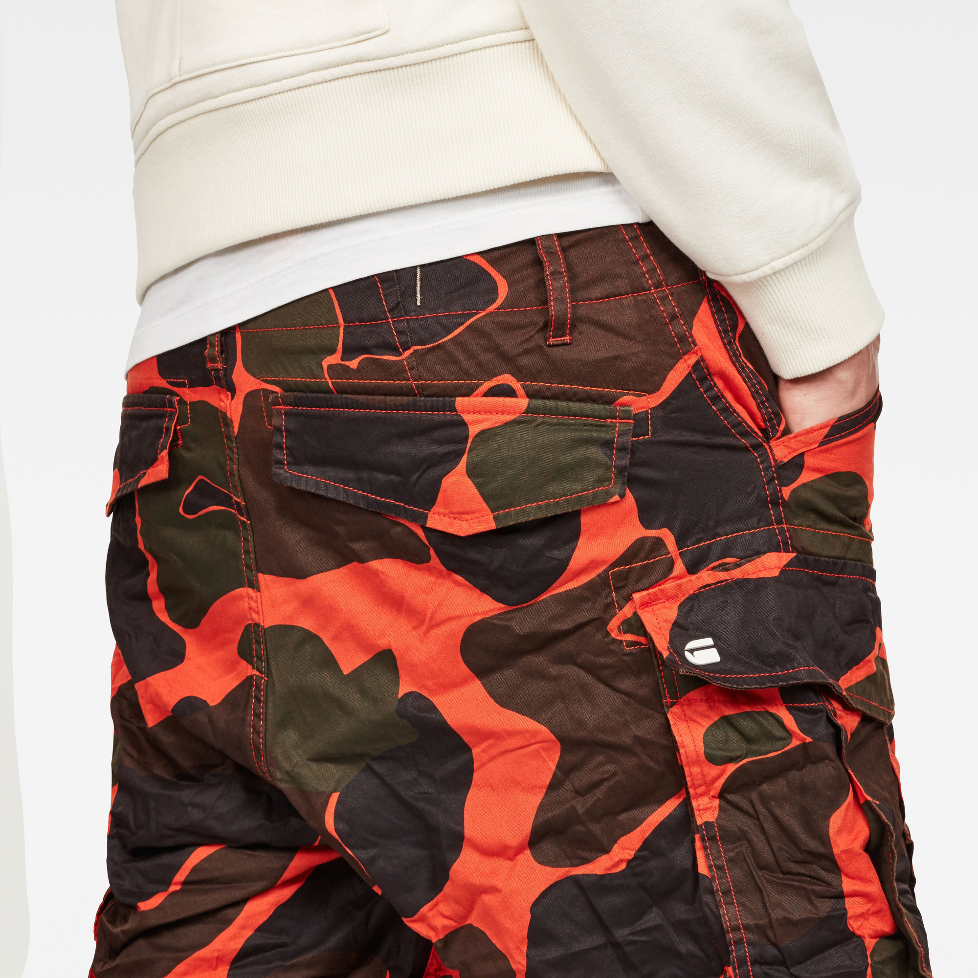 Rovic Loose Shorts | Orange | G-Star RAW®