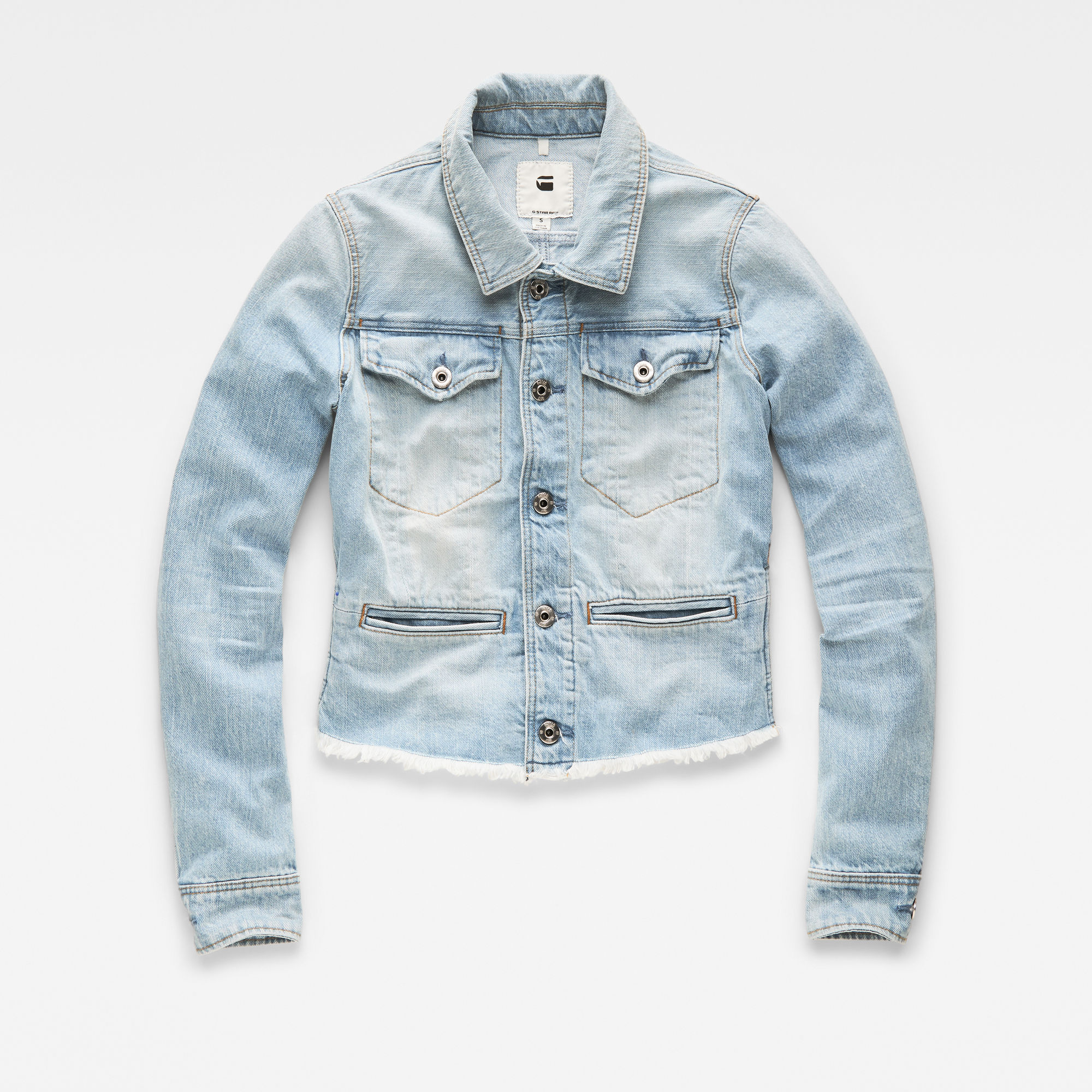 D-Staq Deconstructed Ripped Denim Jacket | G-Star RAW®