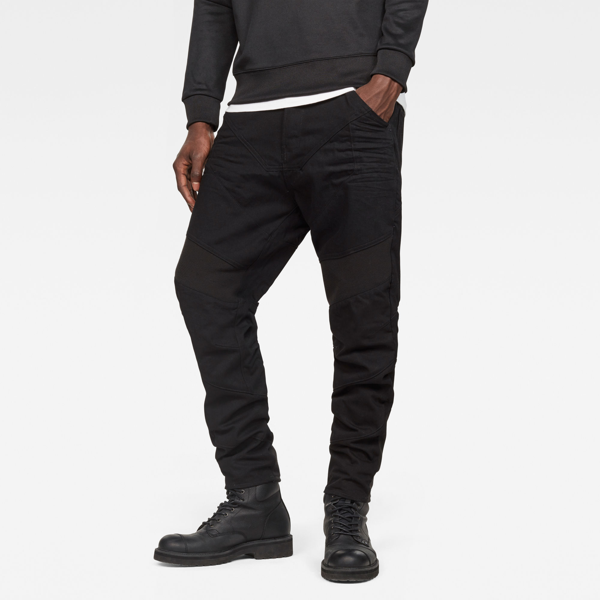 Motac-X Deconstructed Relaxed Straight Cropped Jeans | G-Star RAW®