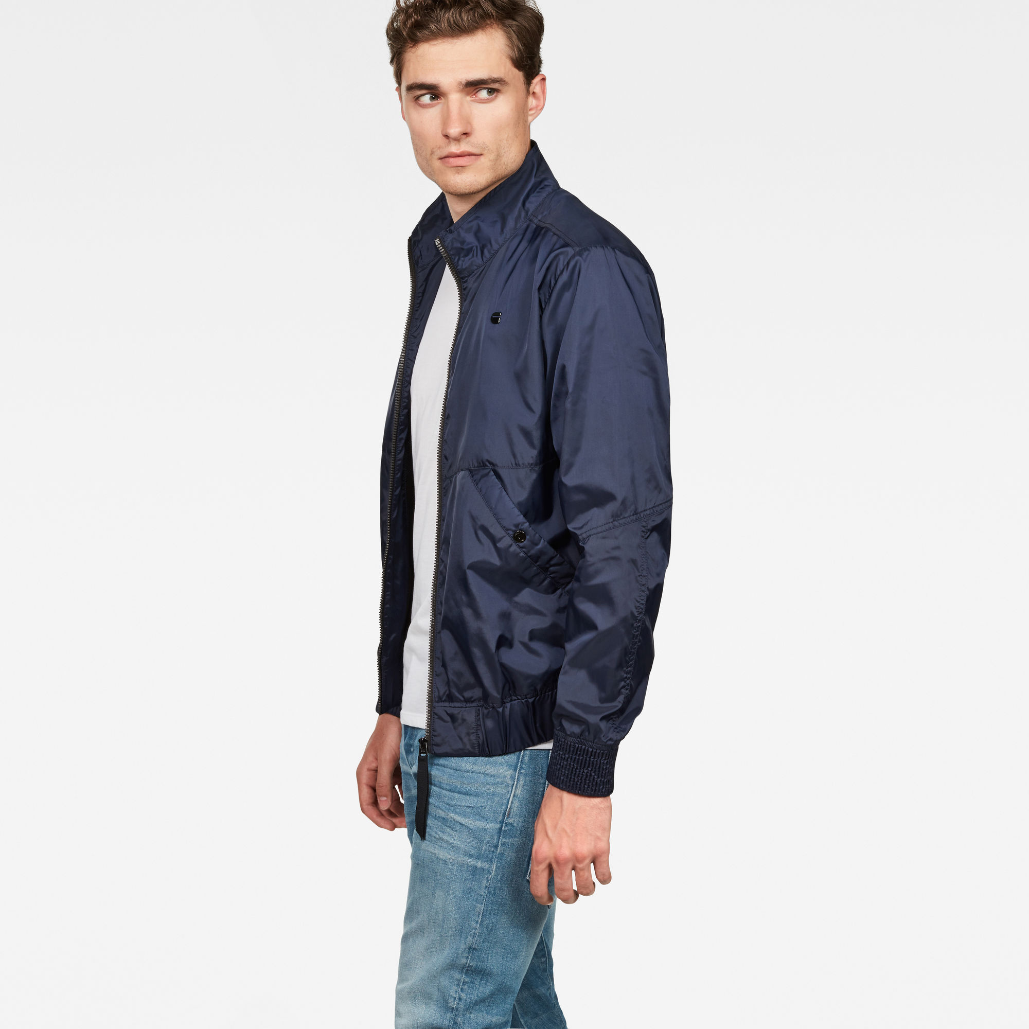 Deline Track Overshirt | Dark blue | G-Star RAW®