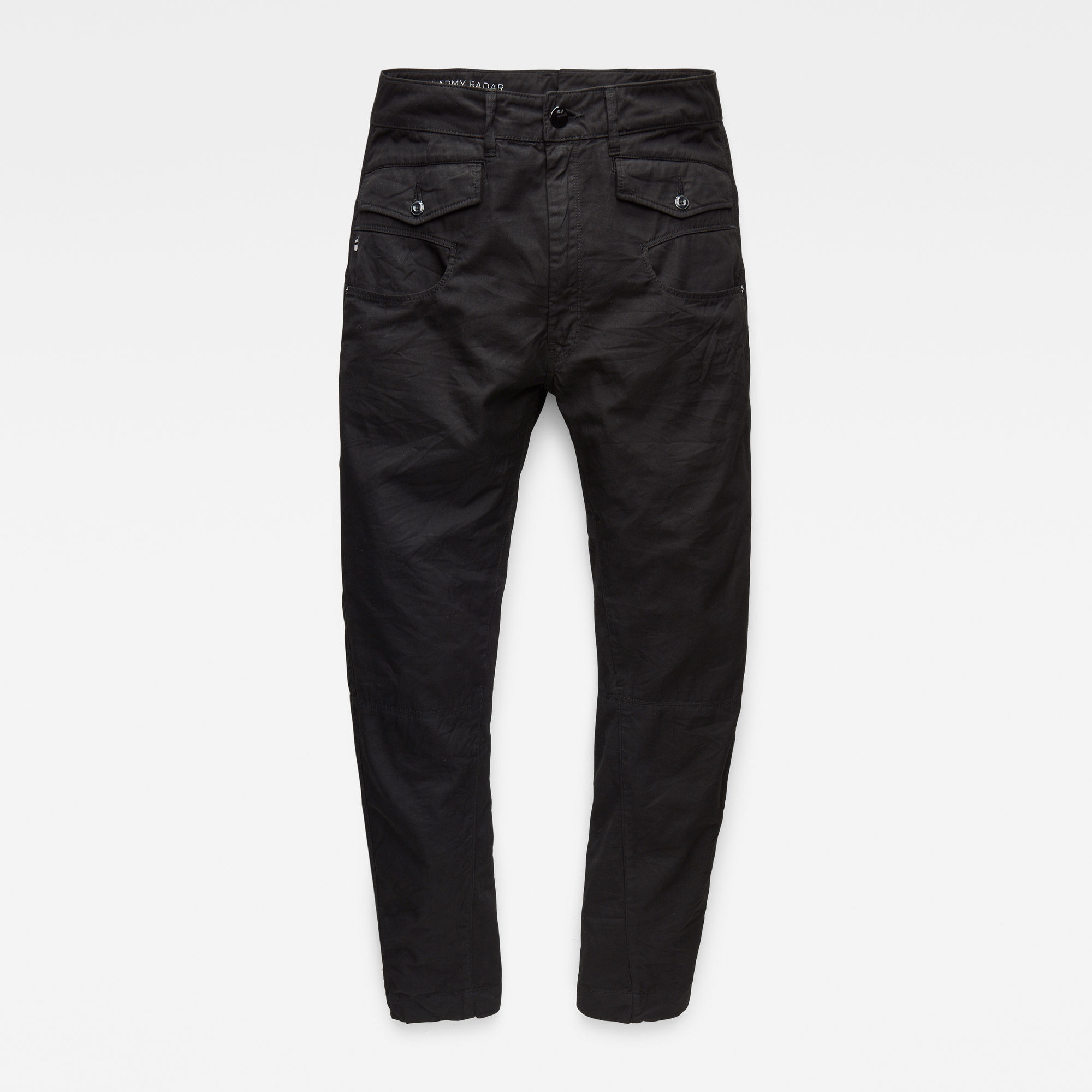 Army Radar Mid Waist Boyfriend Pants | Black | G-Star RAW®
