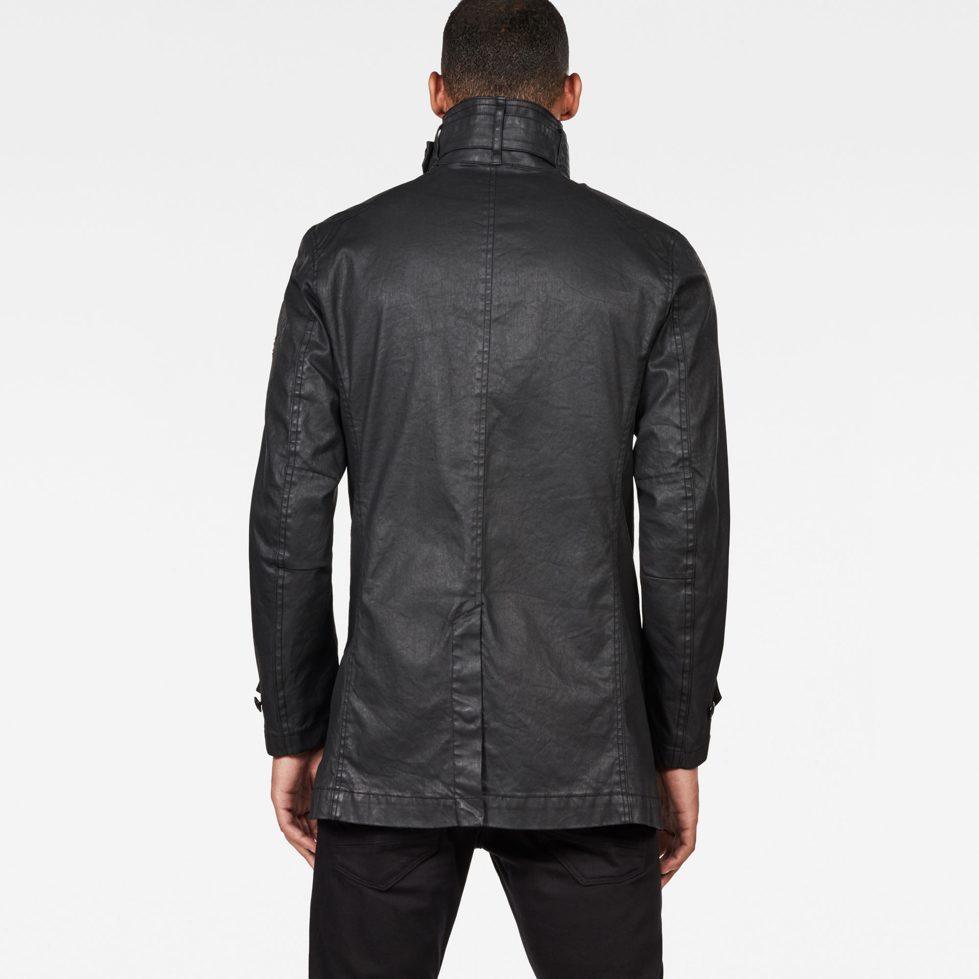 Garber Denim Trench | Black | G-Star RAW®