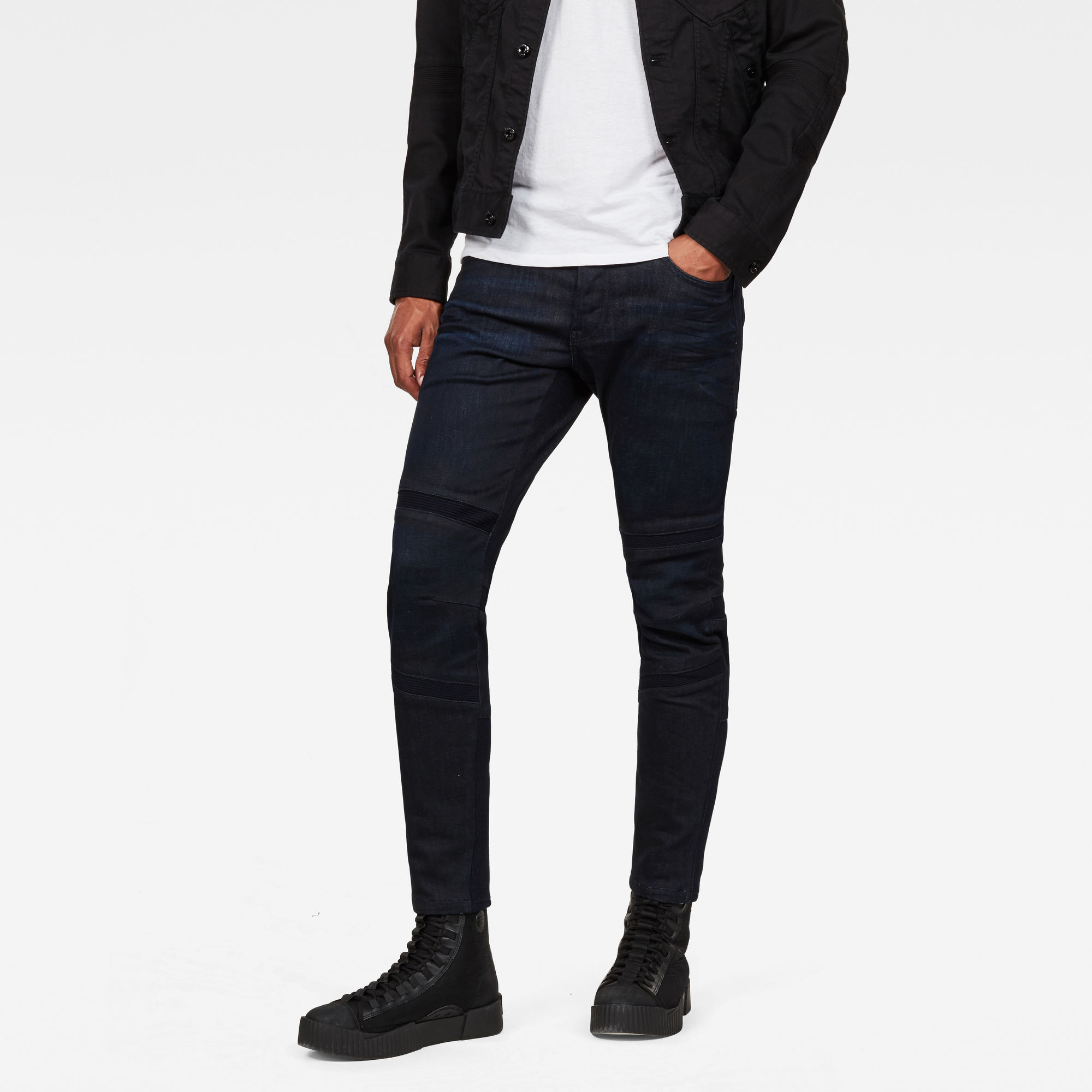 Motac Sec 3D Slim Jeans | Dark blue | G-Star RAW® US
