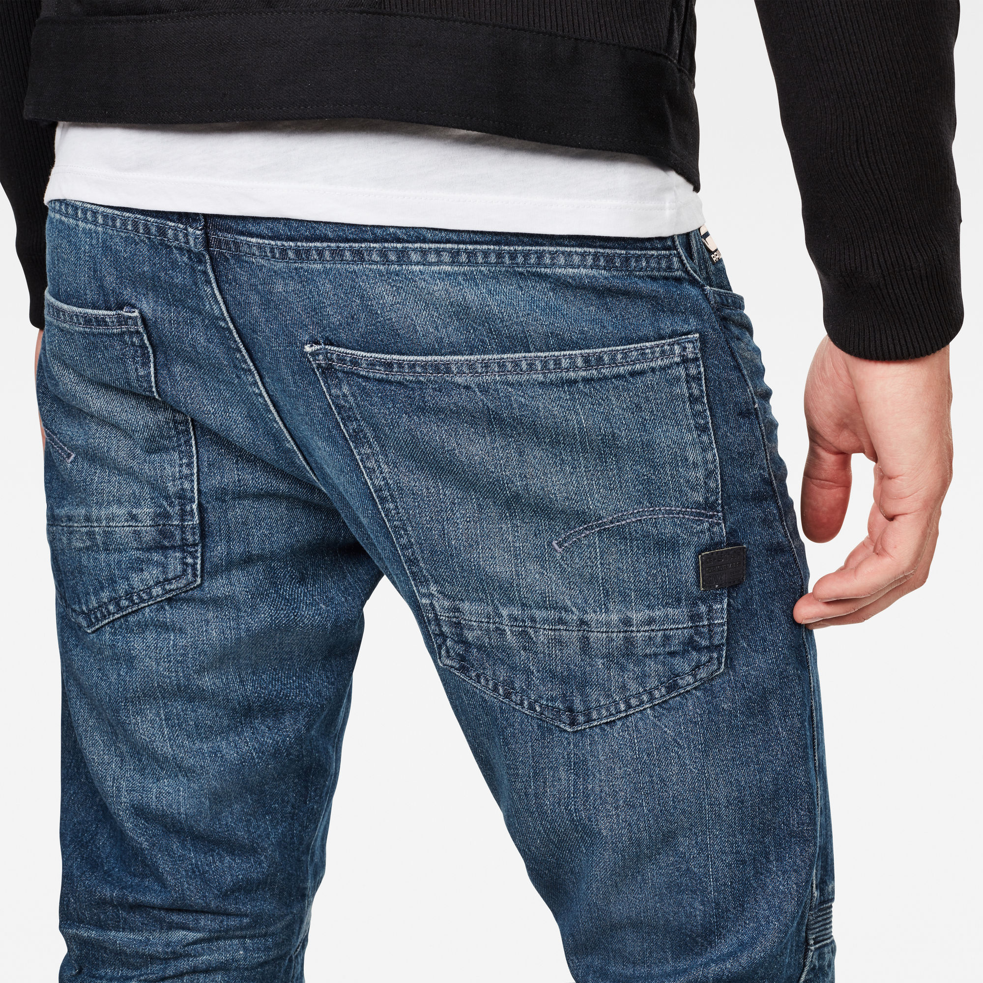 Motac Deconstructed 3D Slim Jeans | Medium blue | G-Star RAW®