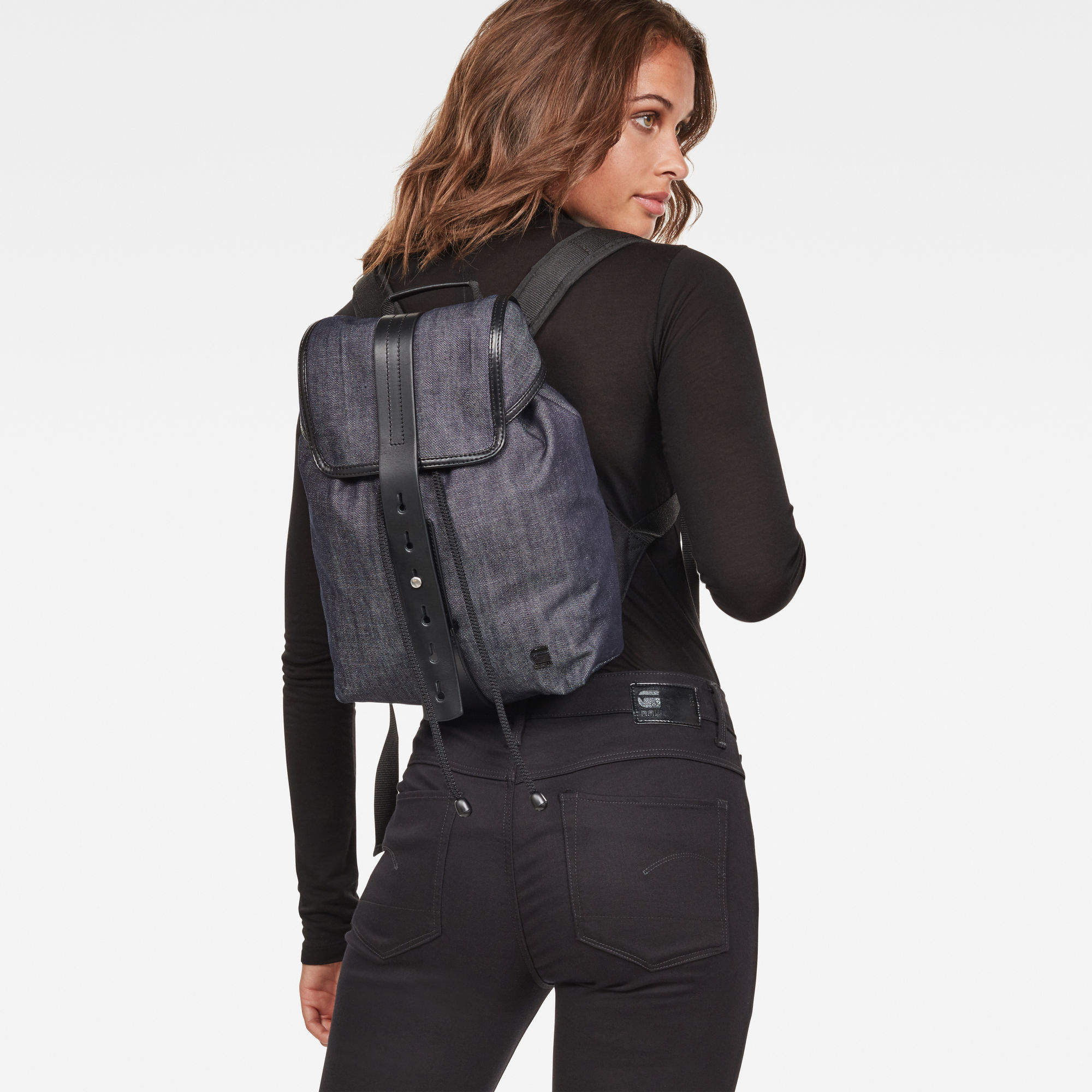 Caisa Denim Backpack | Dark blue | G-Star RAW®