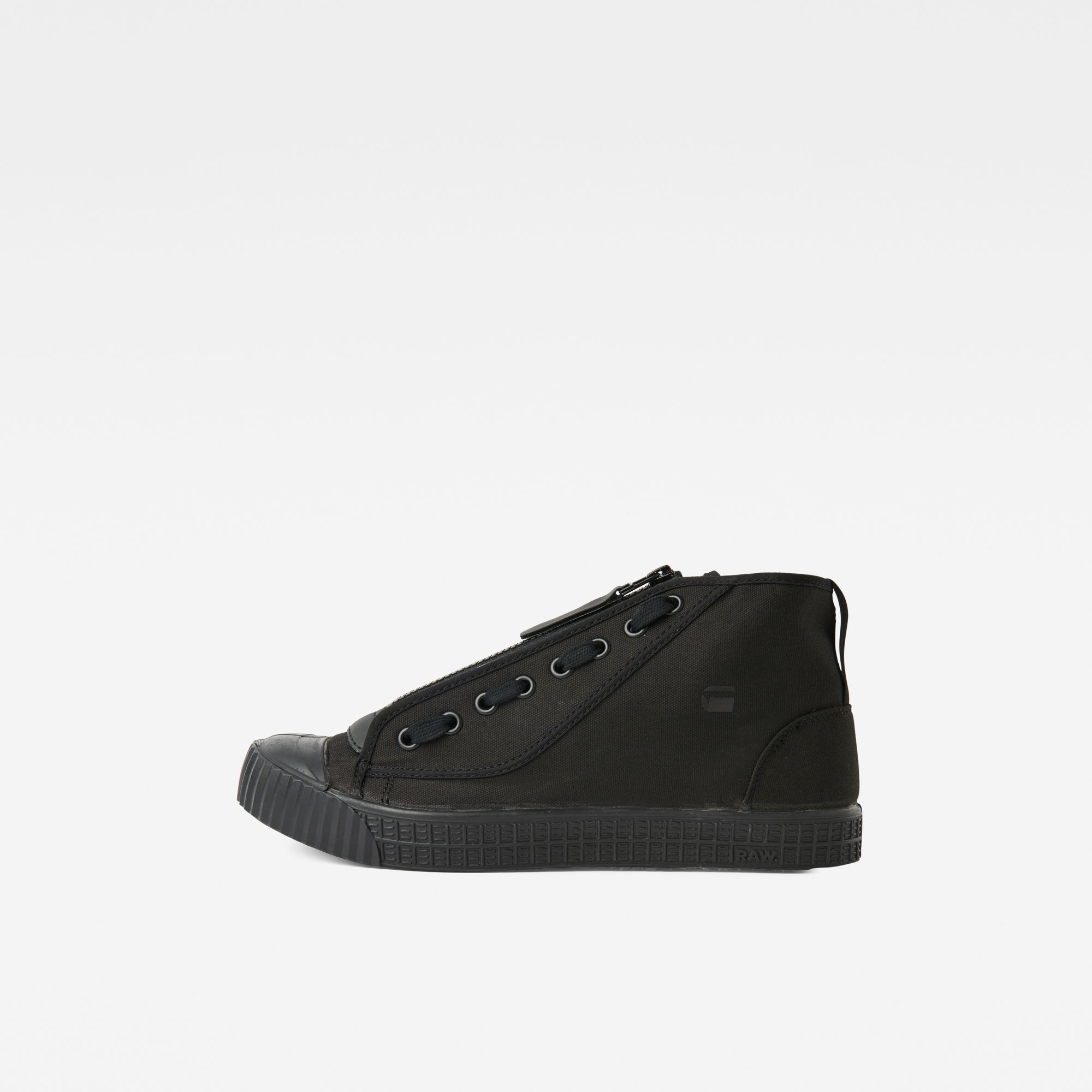 Rovulc Zip Mid Sneakers | Black | G-Star RAW®
