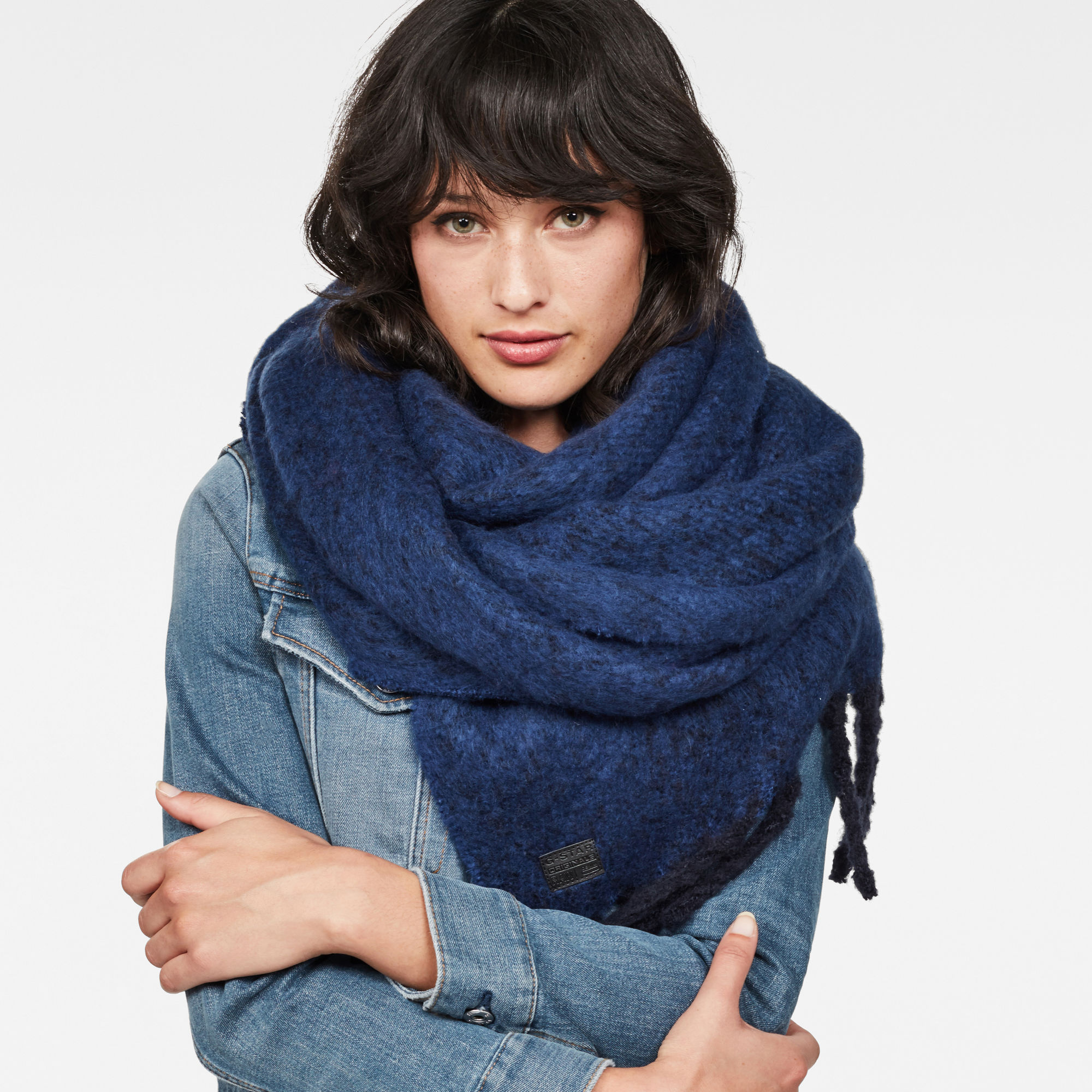 Heavy Dorala Scarf | Dark blue | G-Star RAW®