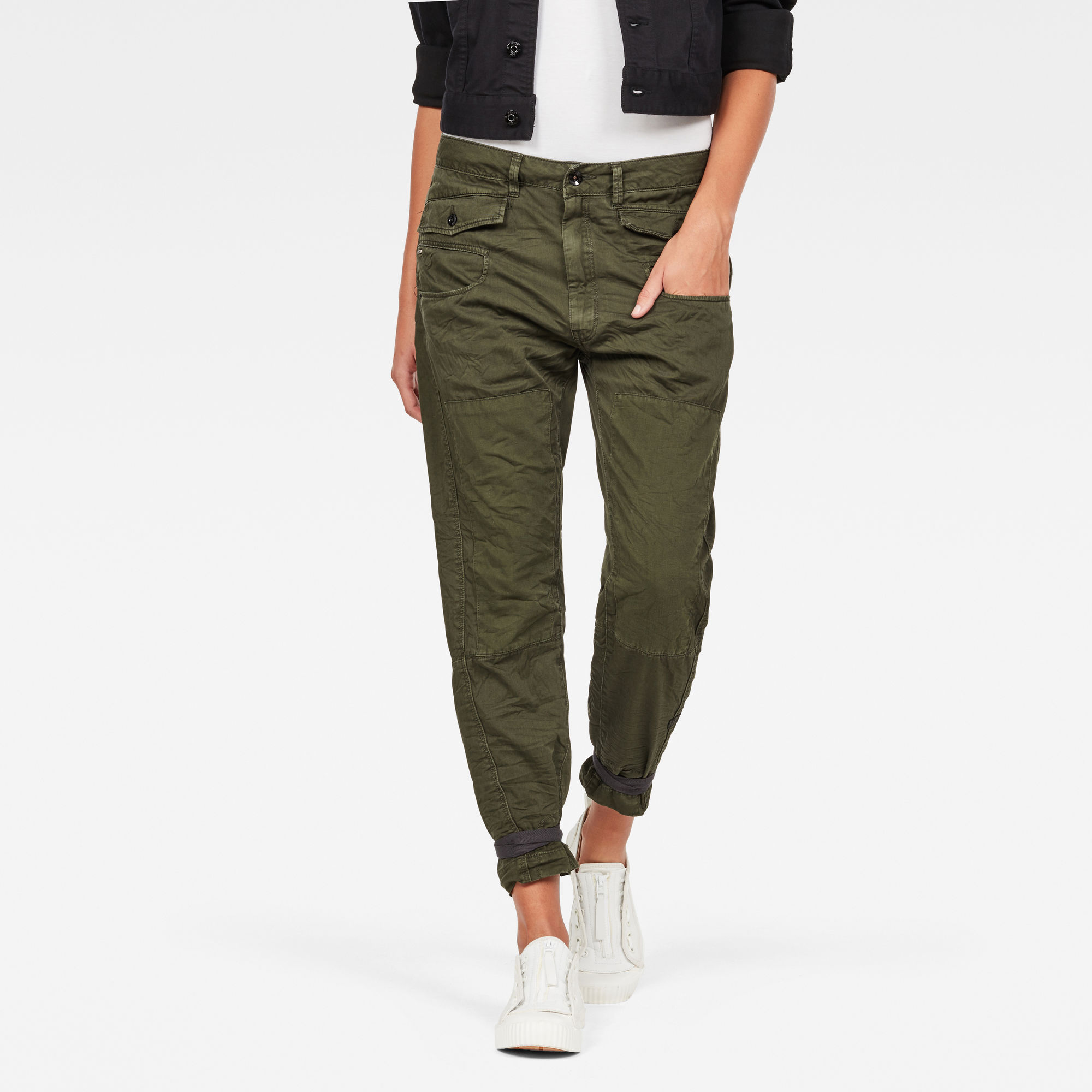 Army Radar Strap Relaxed Pants | Green | G-Star RAW®