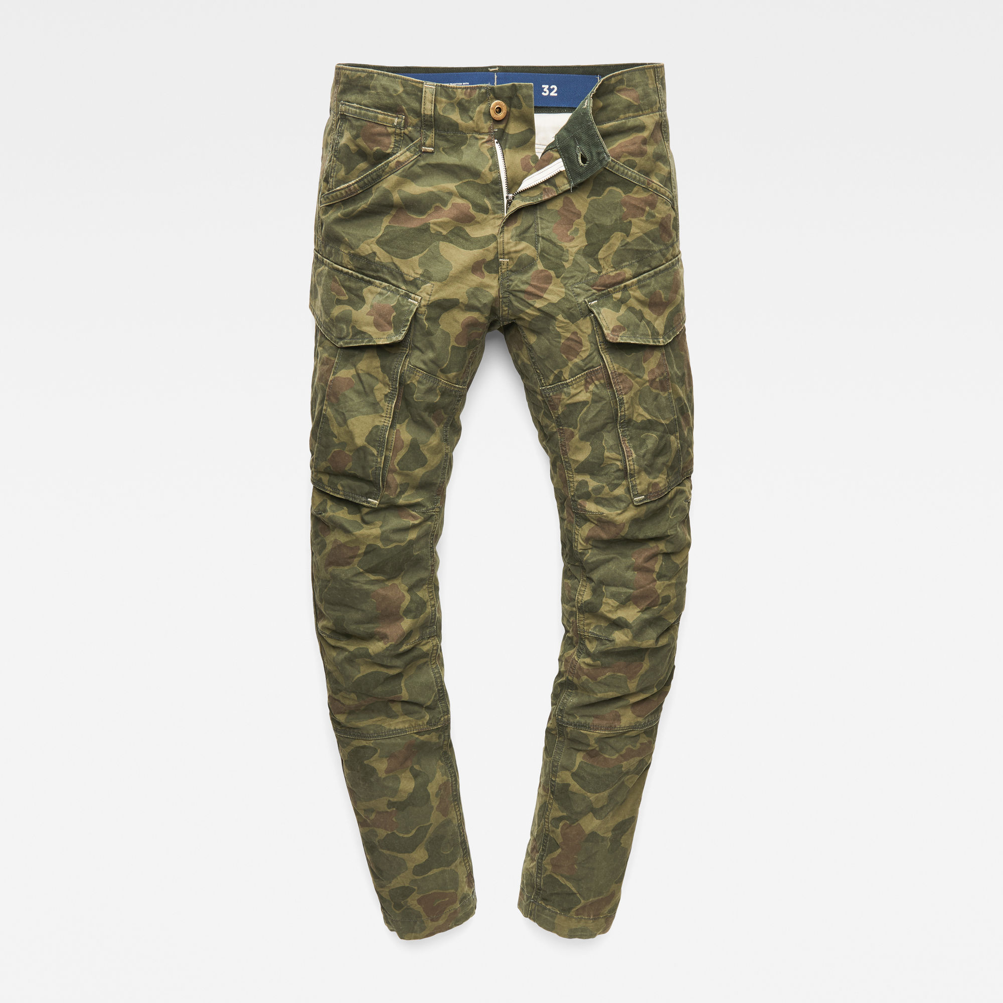 Rovic 3D Straight Tapered Trousers | Green | G-Star RAW®