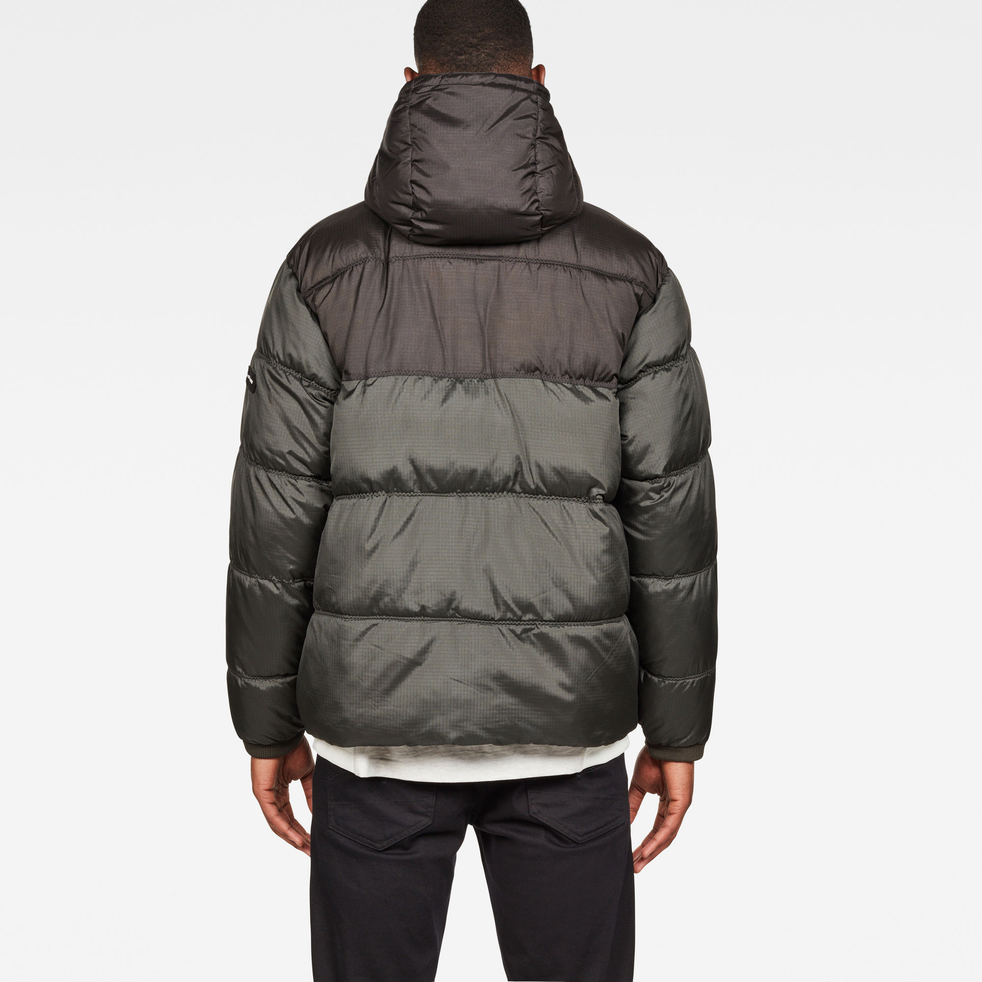 Swando Block Hooded Jacket | Grey | G-Star RAW®