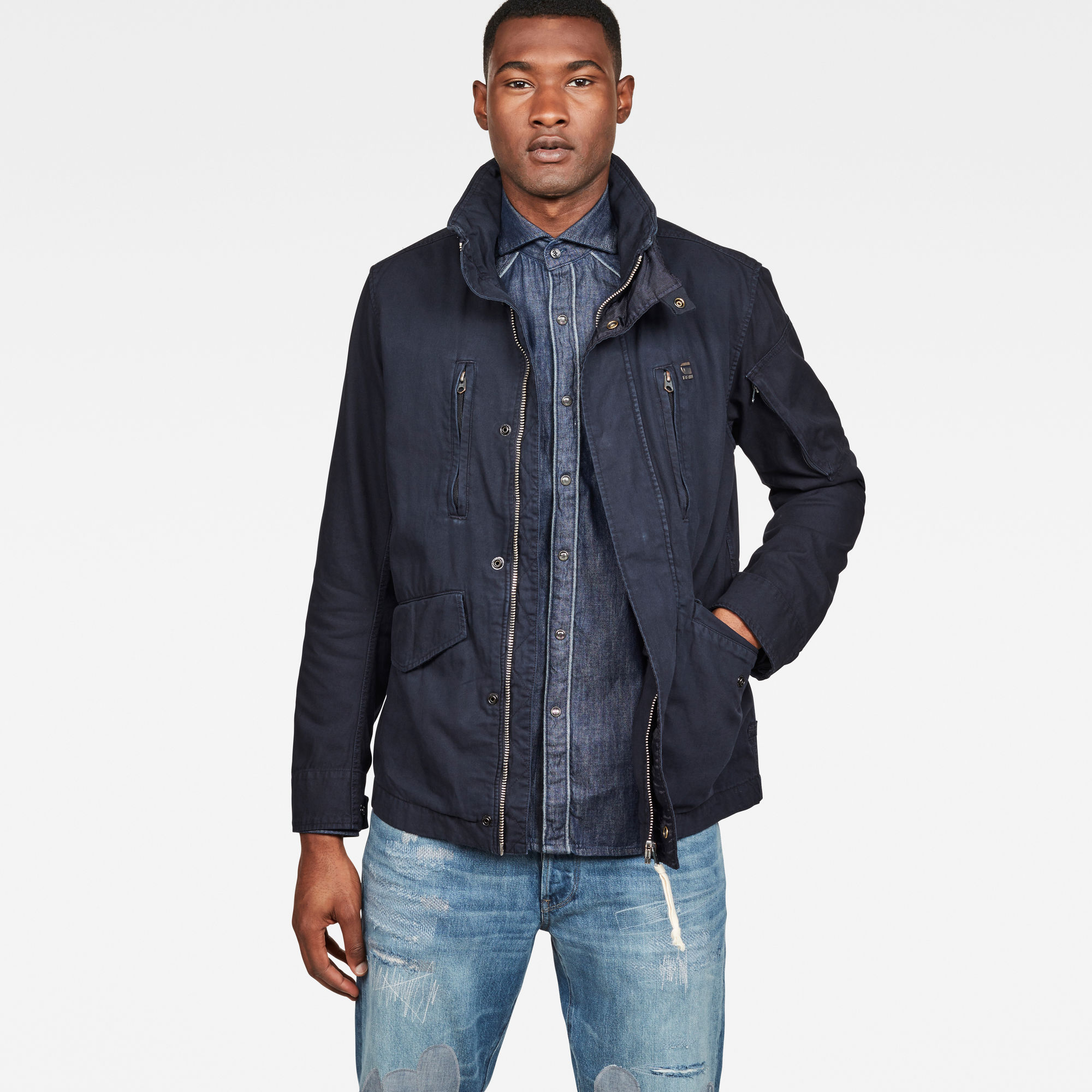 Driver Field Jacket | Dark blue | G-Star RAW®