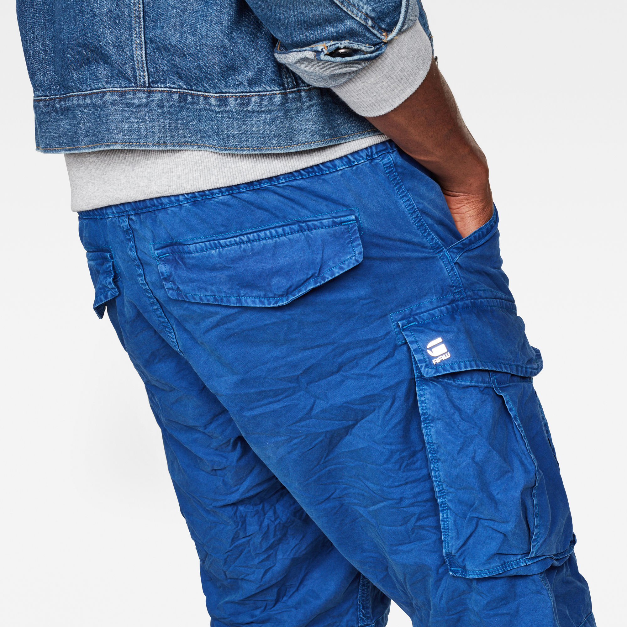 Rovic X-Relaxed Trainer Short | Medium blue | G-Star RAW®